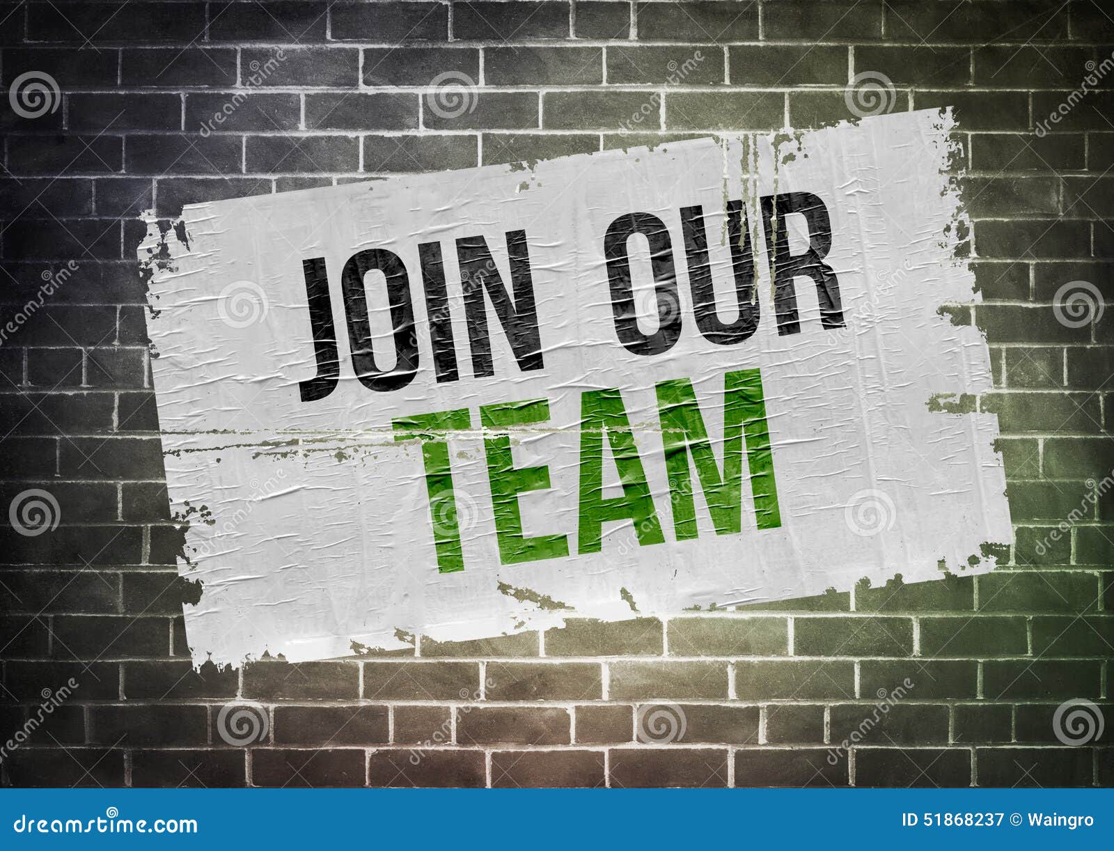 Junte-se a nossa equipe ilustração stock. Ilustração de companheiro ...