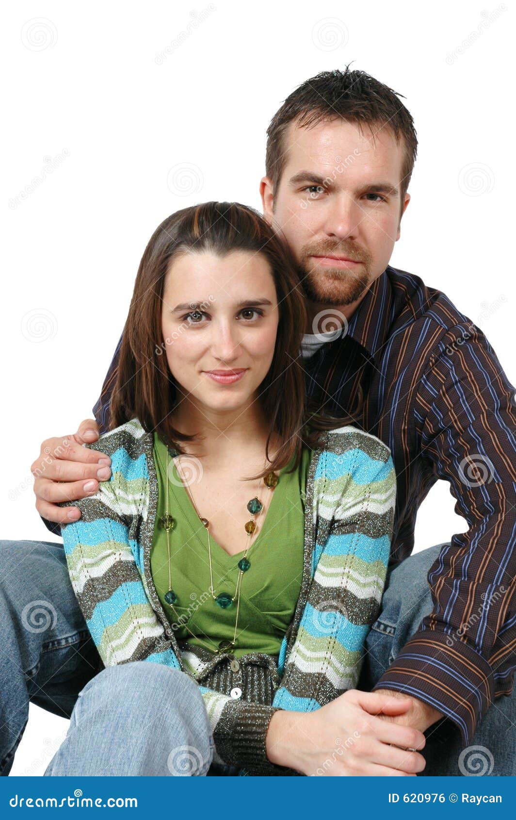 Junto foto de archivo. Imagen de fecha, abrazos, grande - 620976