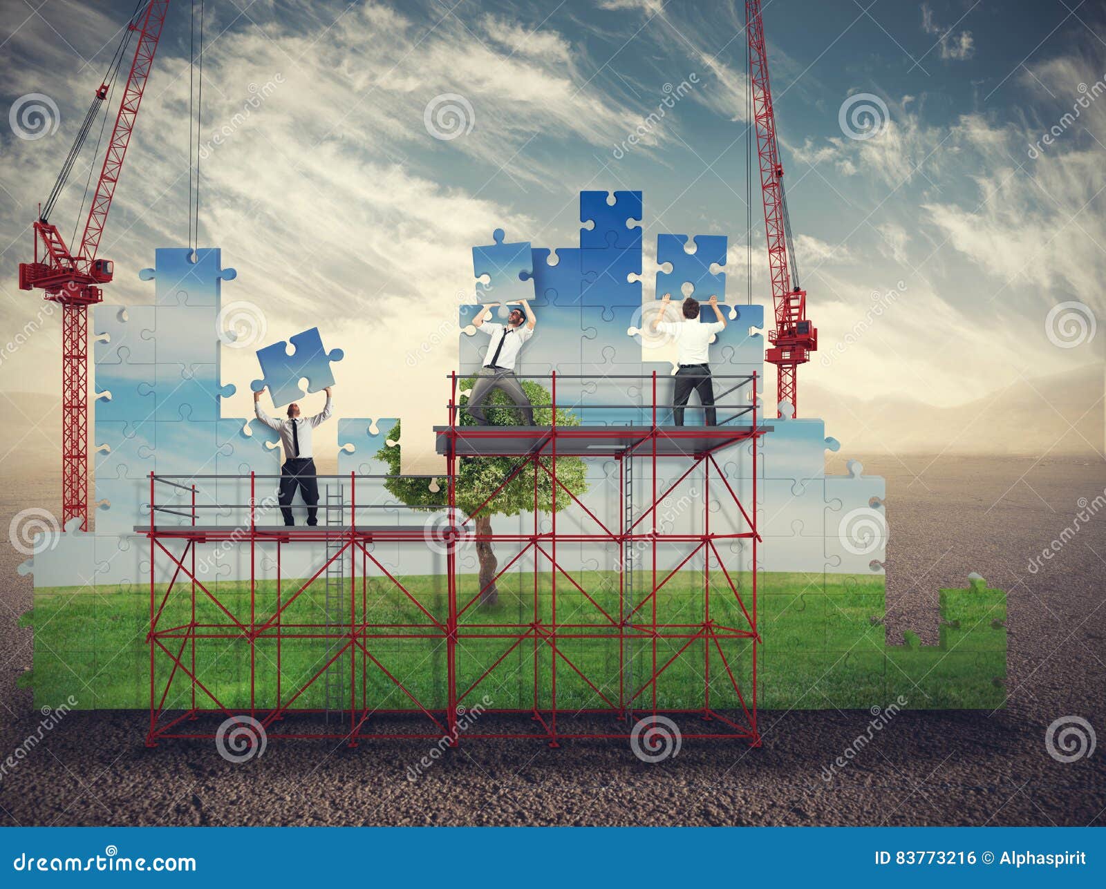 Junto Para Un Mundo Más Limpio Foto de archivo - Imagen de empresario ...