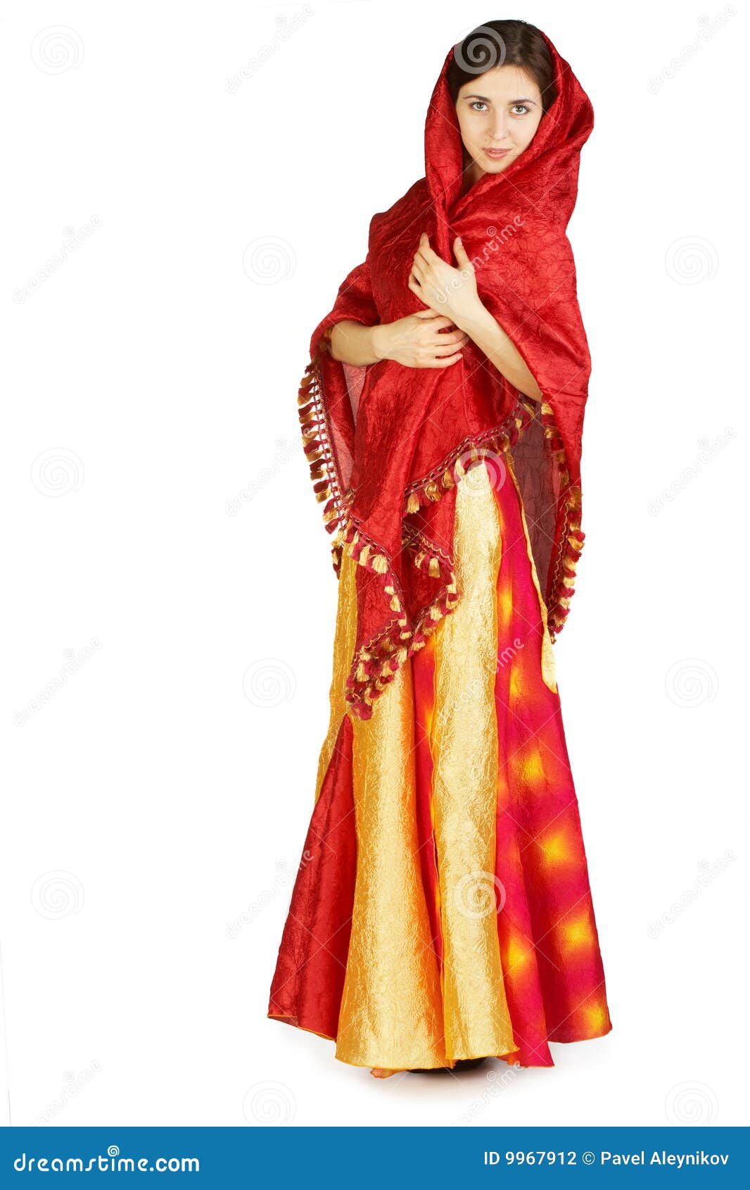 Jupe Gitane Femelle De Danseur Photo stock - Image du mode, fashionable ...