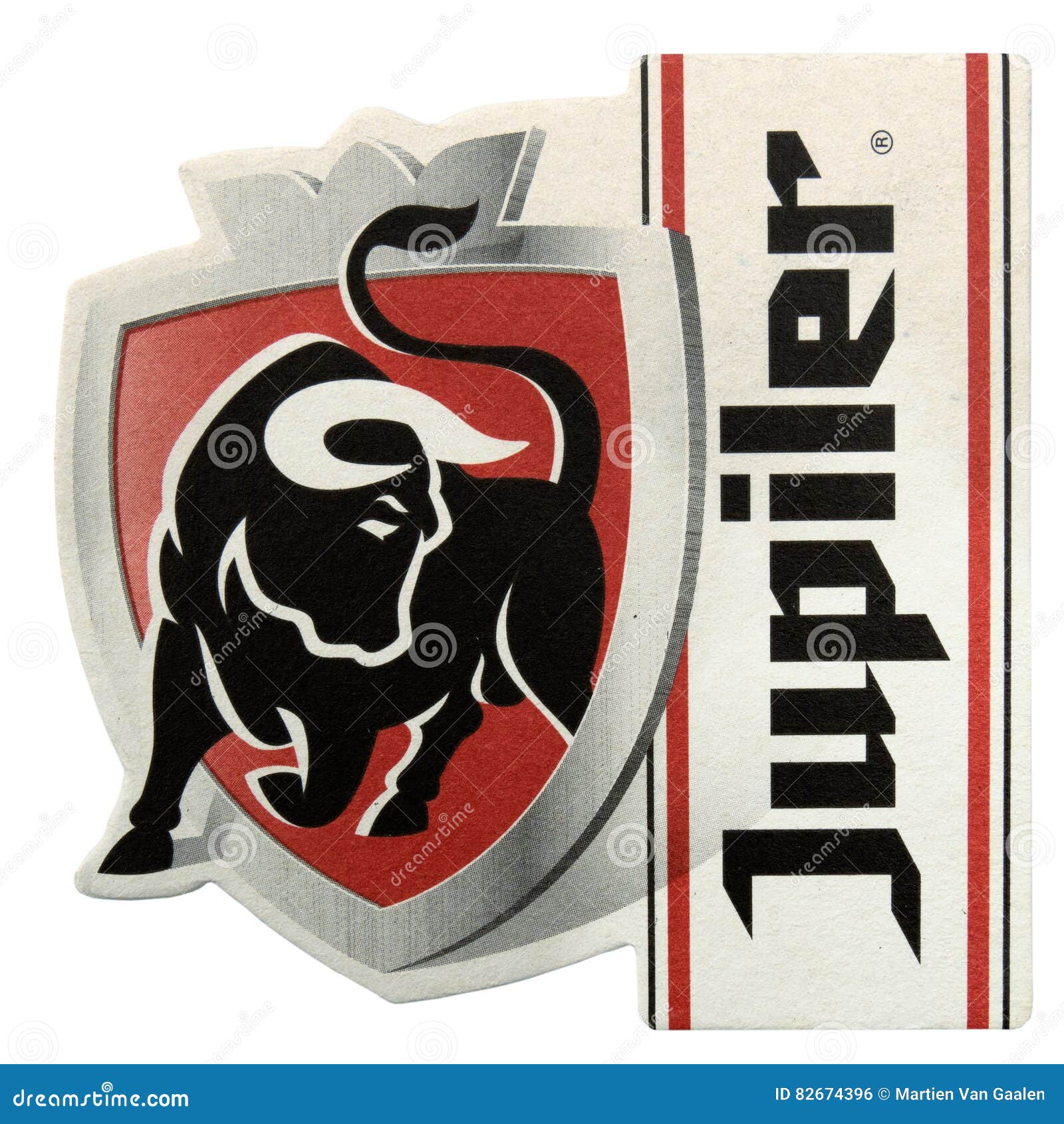 Jupiler beer mat. editorial photo. Image of campaign - 82674396