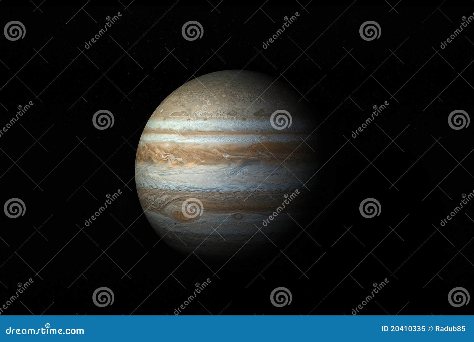 Jupiter stock illustration. Illustration of beauty, craters - 20410335
