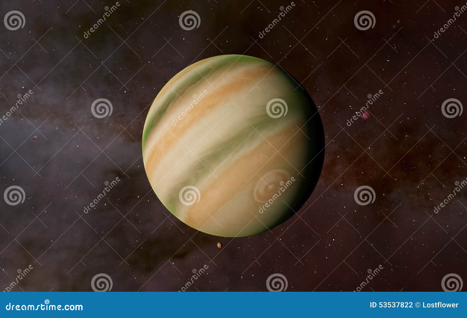 Jupiter stock photo. Image of astronomy, atmosphere, planet - 53537822