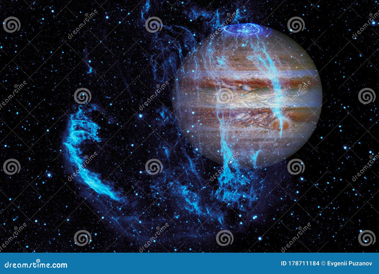 Jupiter. Elements of this Image Furnished by NASA Stock Photo - Image ...