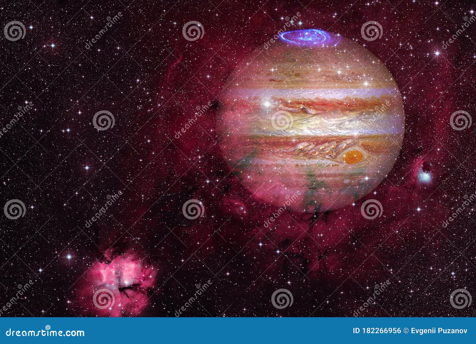 Jupiter. Elements of this Image Furnished by NASA Stock Illustration ...