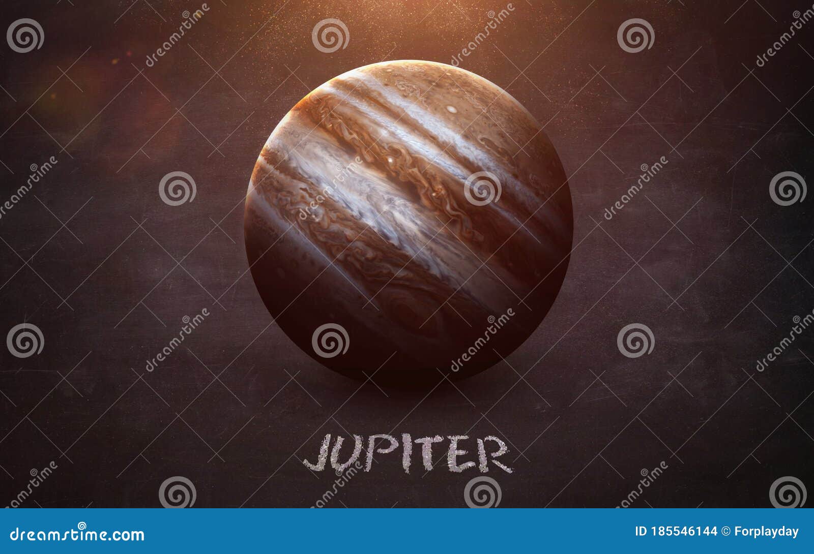 Jupiter - High resolution stock photo. Image of globe - 185546144