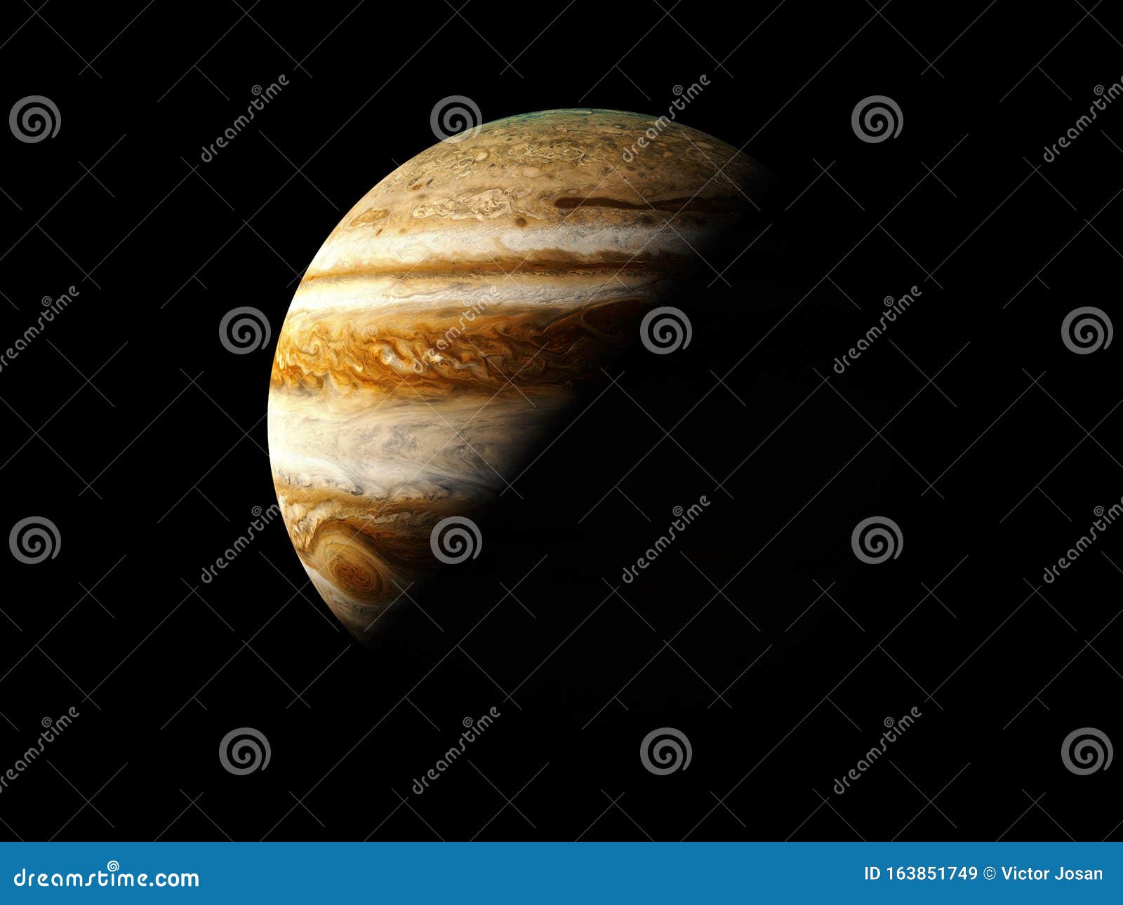 Jupiter - High Resolution 3D Rendering Images Presents Planets of the ...