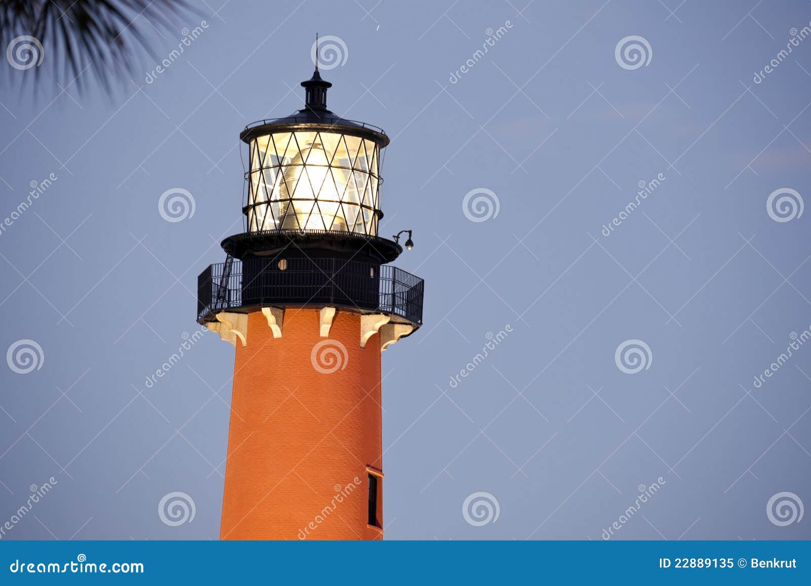 Jupiter Inlet Lighthouse stock image. Image of landmark - 22889135
