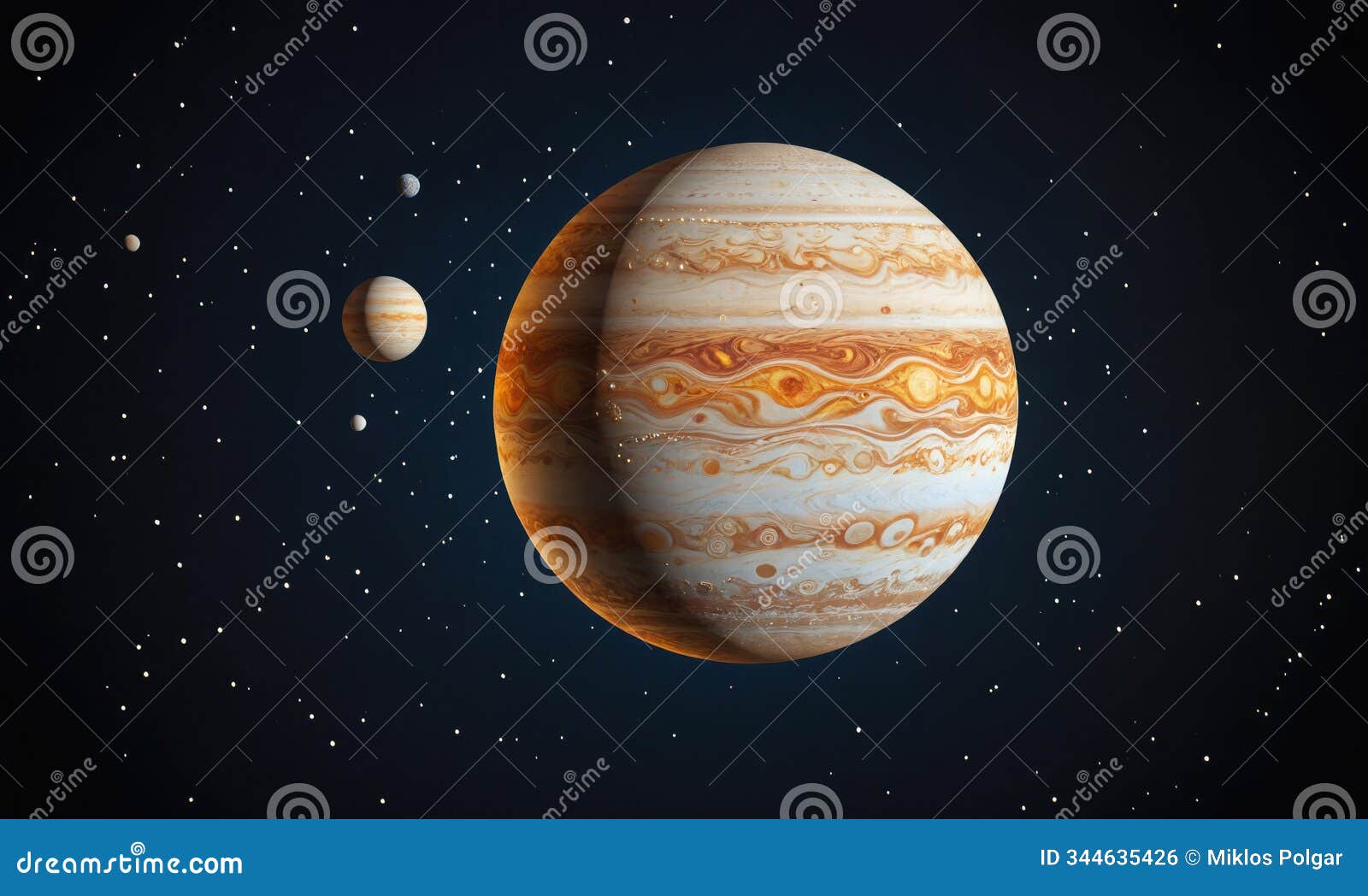 Jupiter, the Largest Planet in Our Solar System, is Shown Here with ...