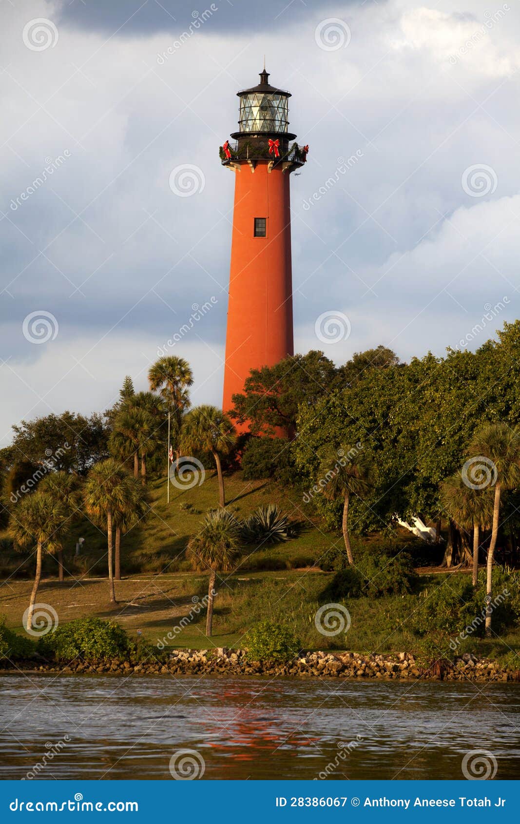 Jupiter Lighthouse In West Palm Beach County, Florida Royalty-Free ...