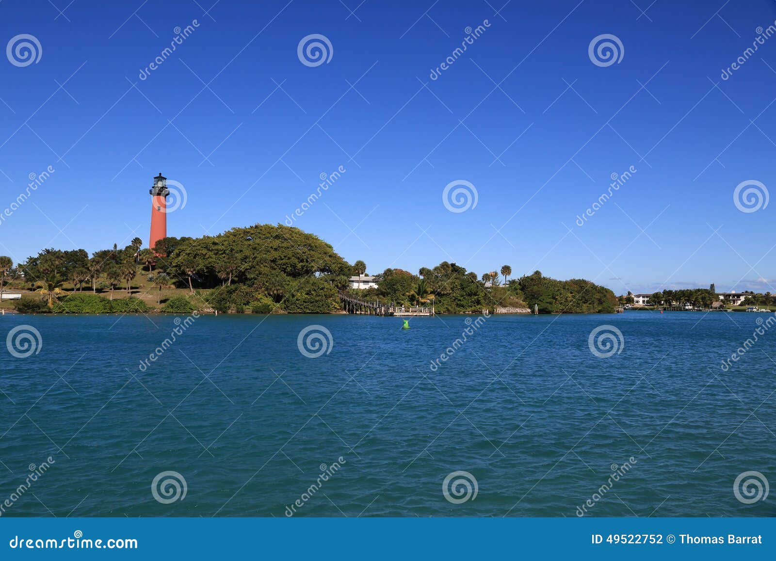 Jupiter Lighthouse In West Palm Beach County, Florida Royalty-Free ...