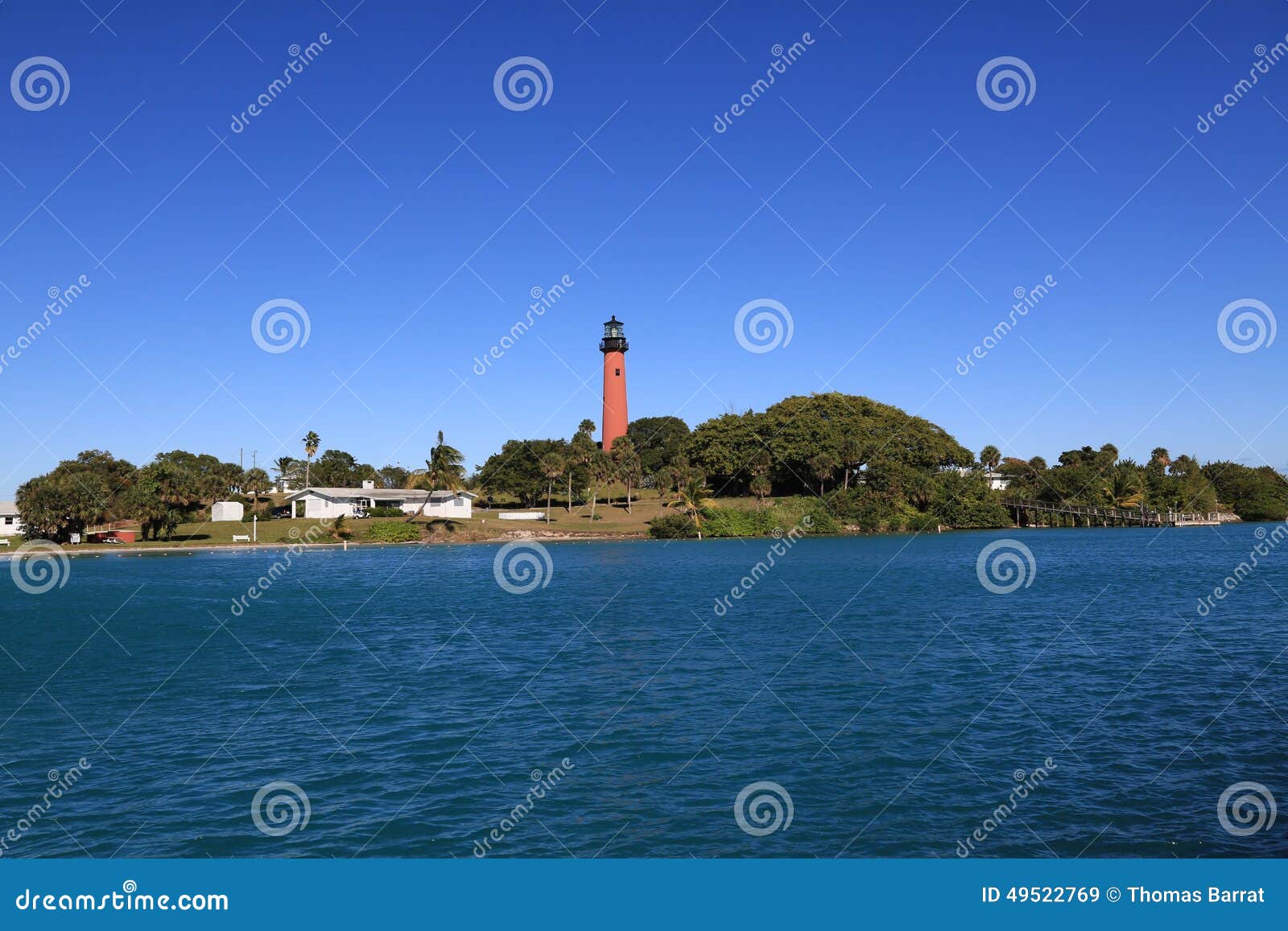 Jupiter Lighthouse stock image. Image of jupiter, brick - 49522769