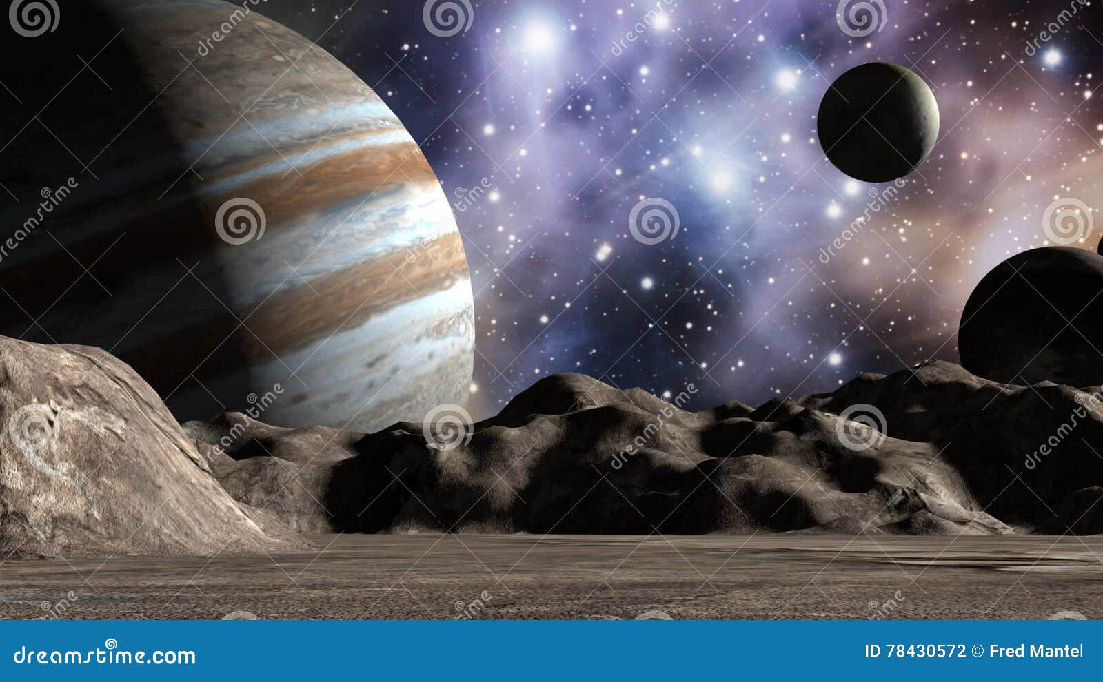 Moons Of Jupiter Animation