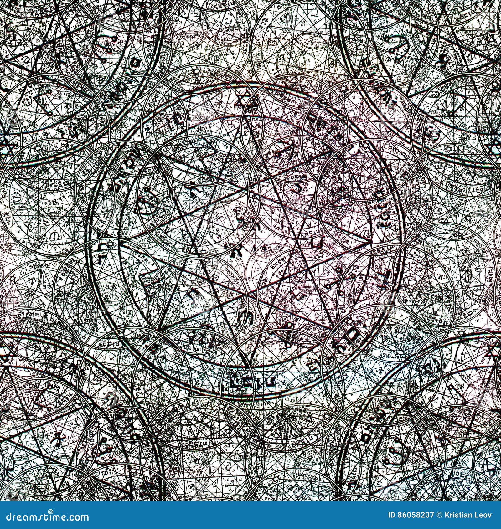 Magical Pentacle Symbol Old Paper Stock Photo | CartoonDealer.com #51424308