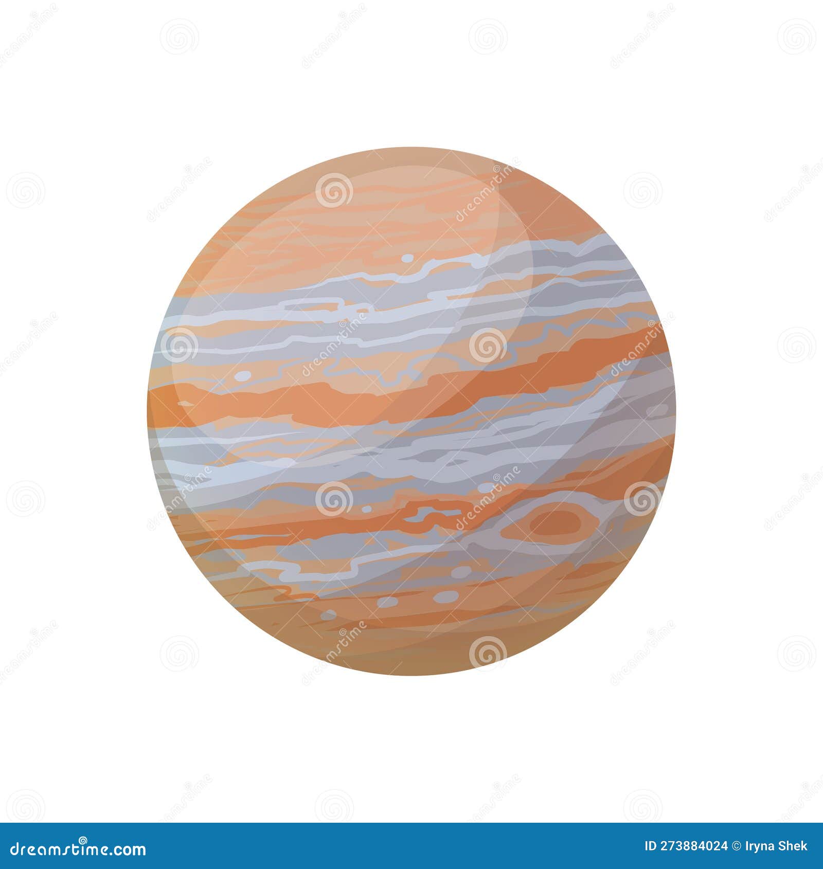 Jupiter Planet. Collection Planets Of Solar System Vector Illustration ... Jupiter Planet. Collection Planets Of Solar System Vector Illustration ...