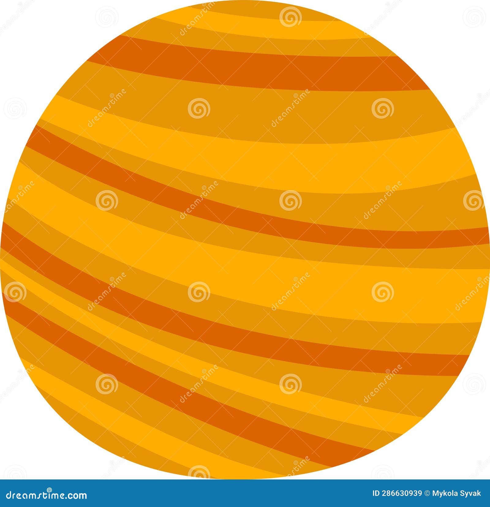 Jupiter Solar System Planet Stock Vector - Illustration of uranus ...