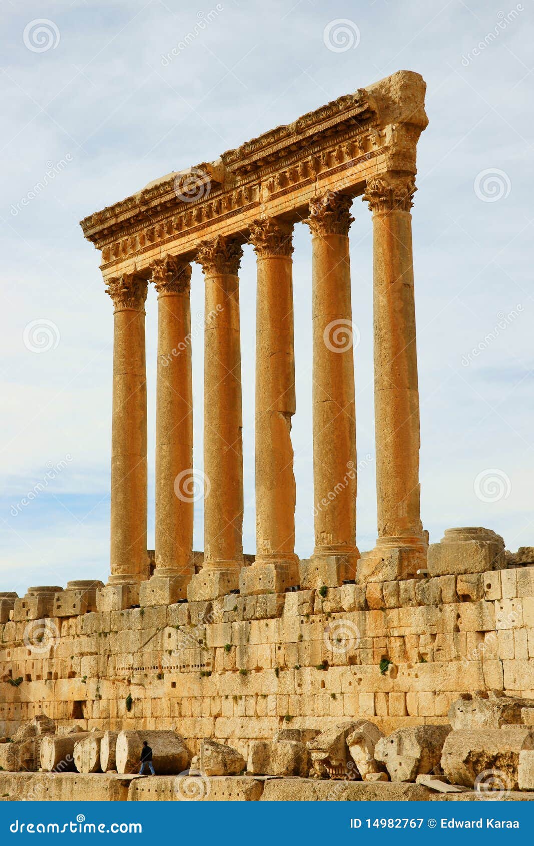Jupiter Temple In Pompeii Royalty-Free Stock Photography ...
