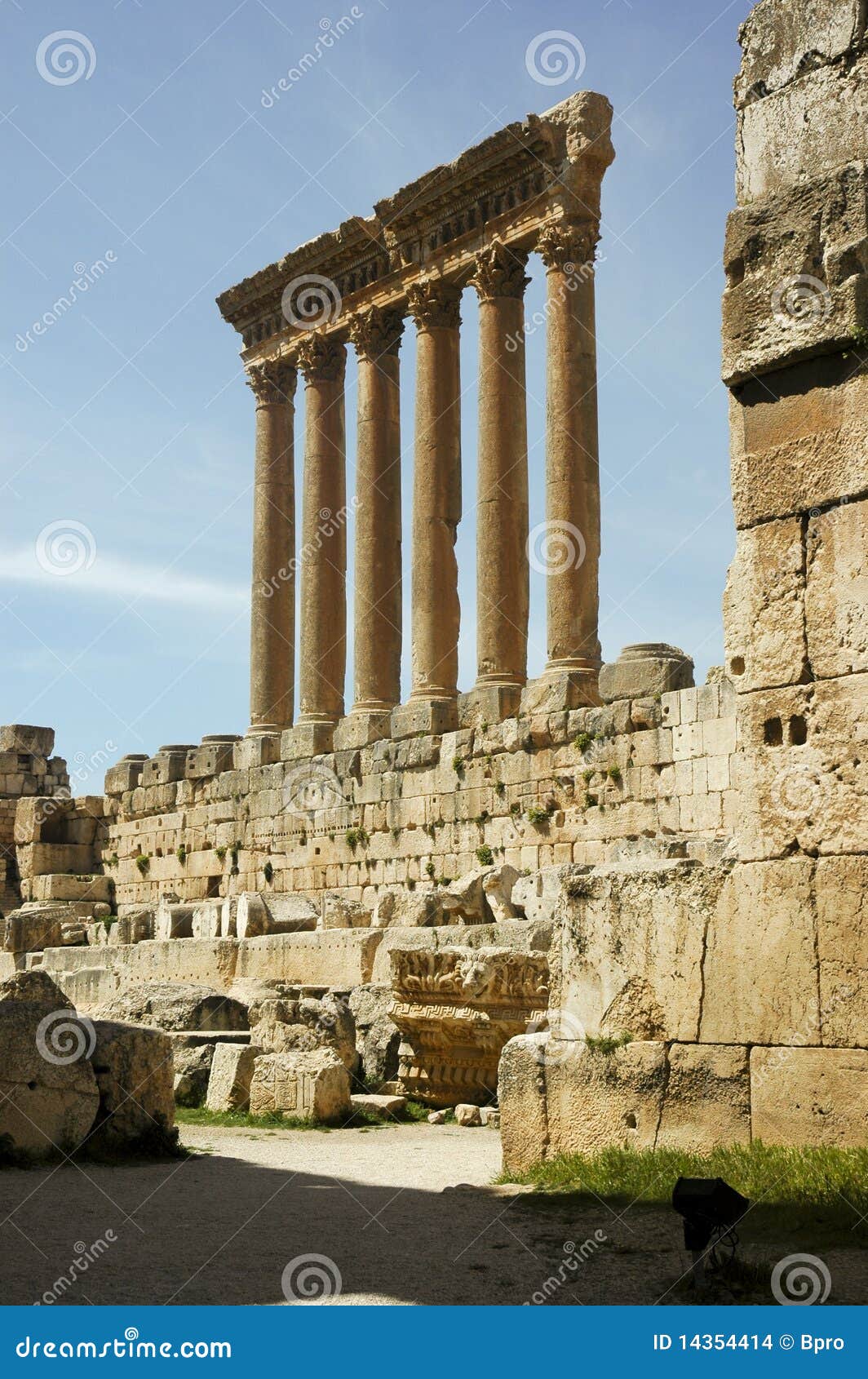 Jupiter Temple In Pompeii Royalty-Free Stock Photography ...