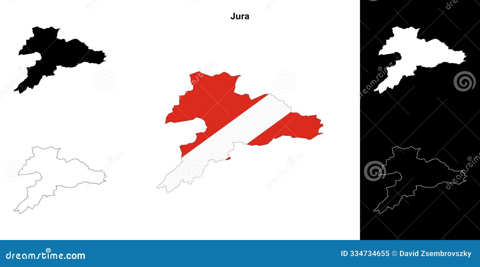 Blank Map Jura On Transparent Background. Canton Of Jura Map With ...