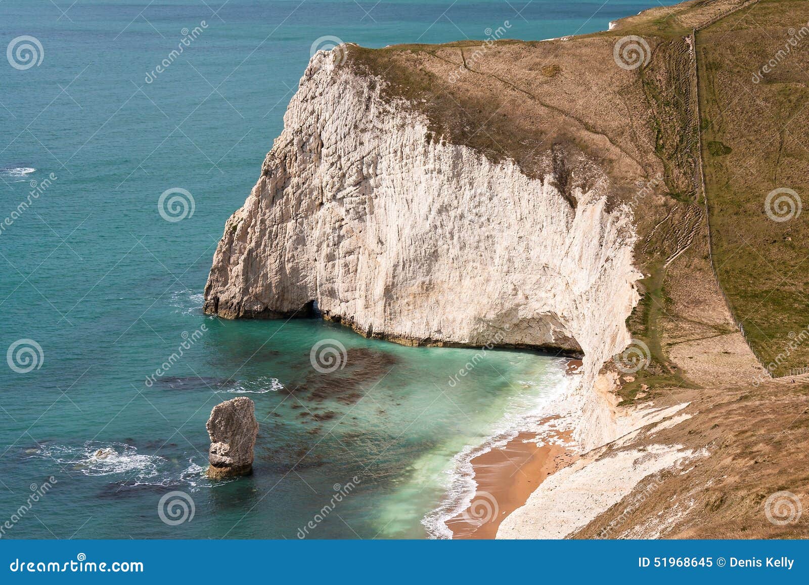 Jurassic Coast Cliffs Dorset England Stock Image - Image of head ...