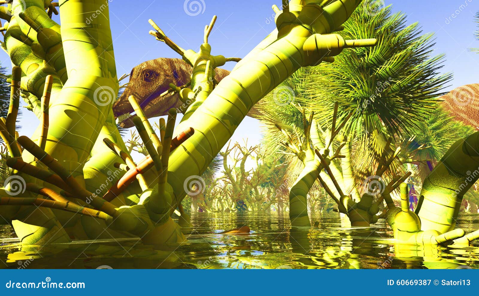 Jurassic park stock image. Image of carnivore, diplodoc - 60669387