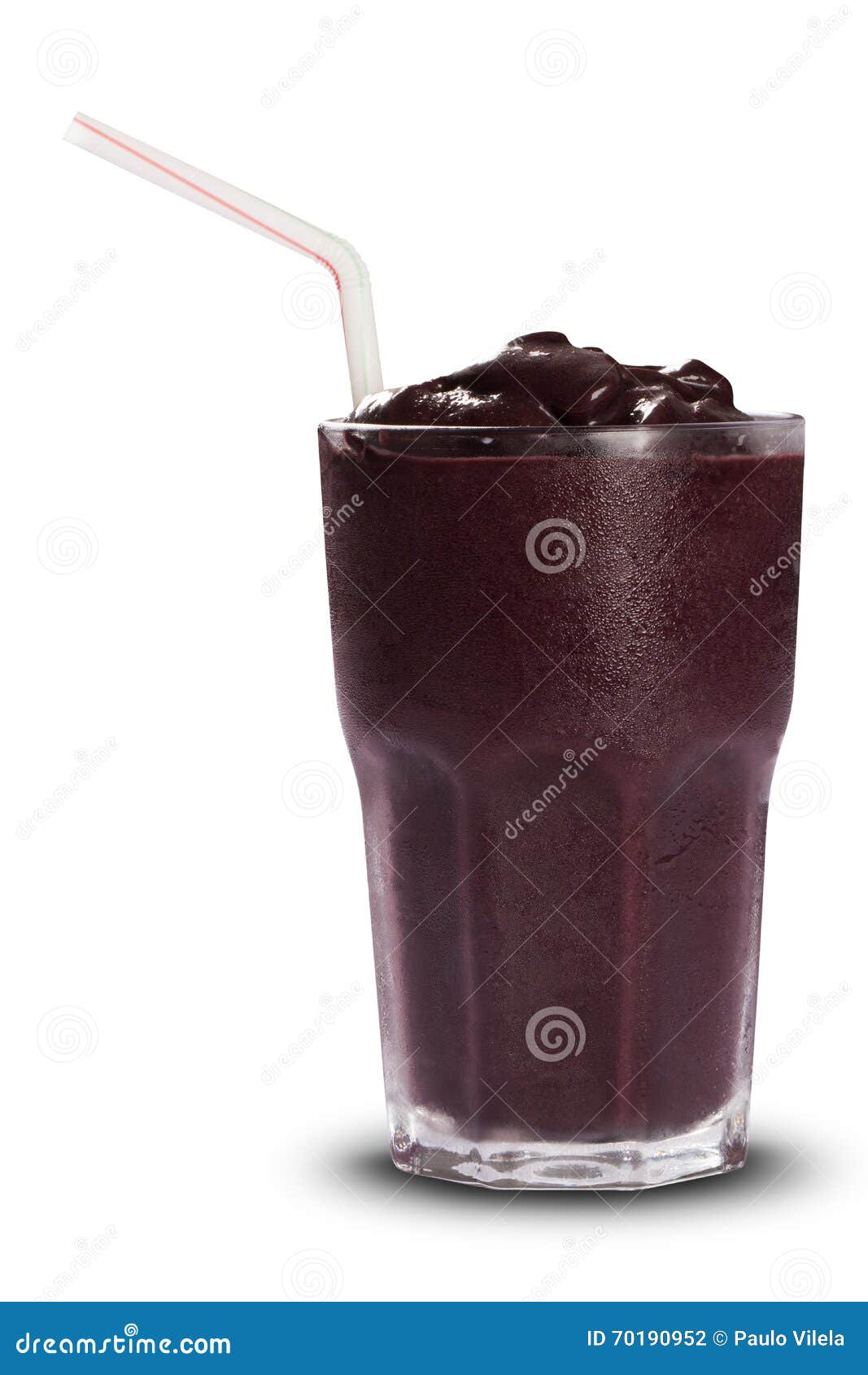 Jus D'Acai à L'arrière-plan Blanc Photo stock - Image du glace, fond ...