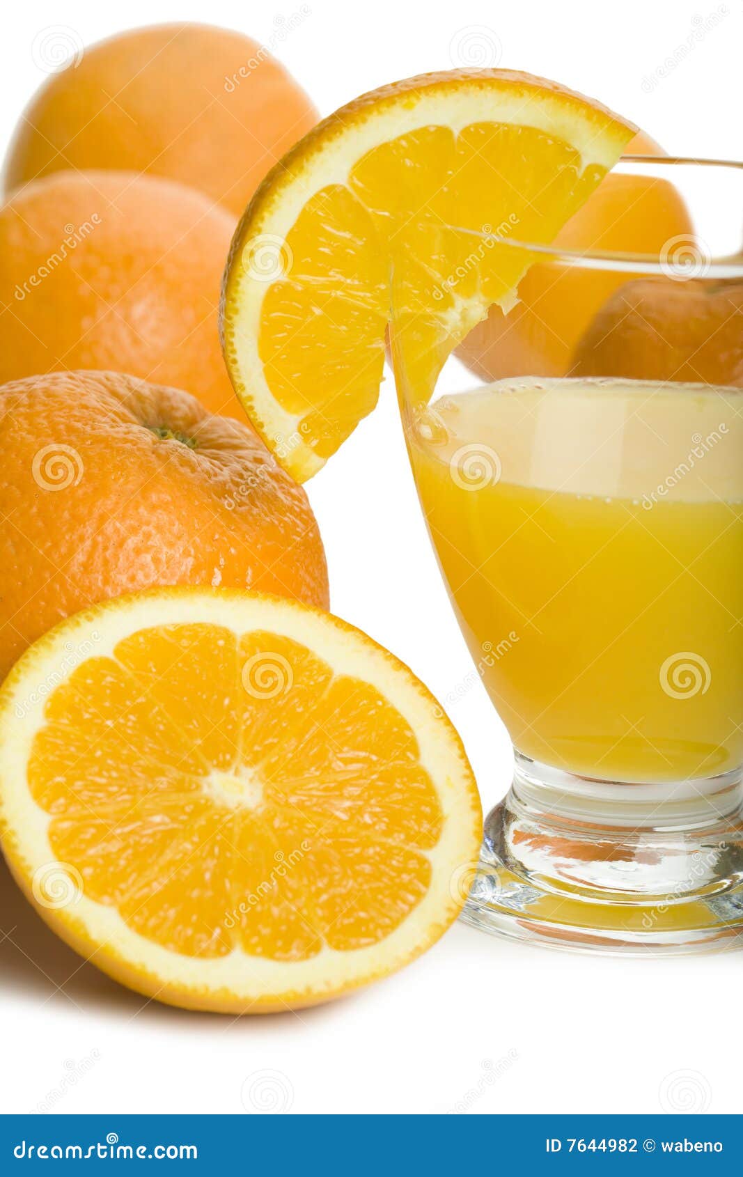 Jus d'orange stock foto. Image of sinaasappel, glas, voedsel - 7644982