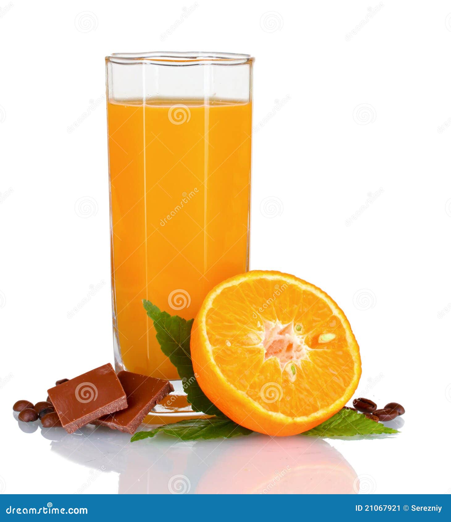 Jus D'orange Dans De Verre Et Orange Image stock - Image du ...