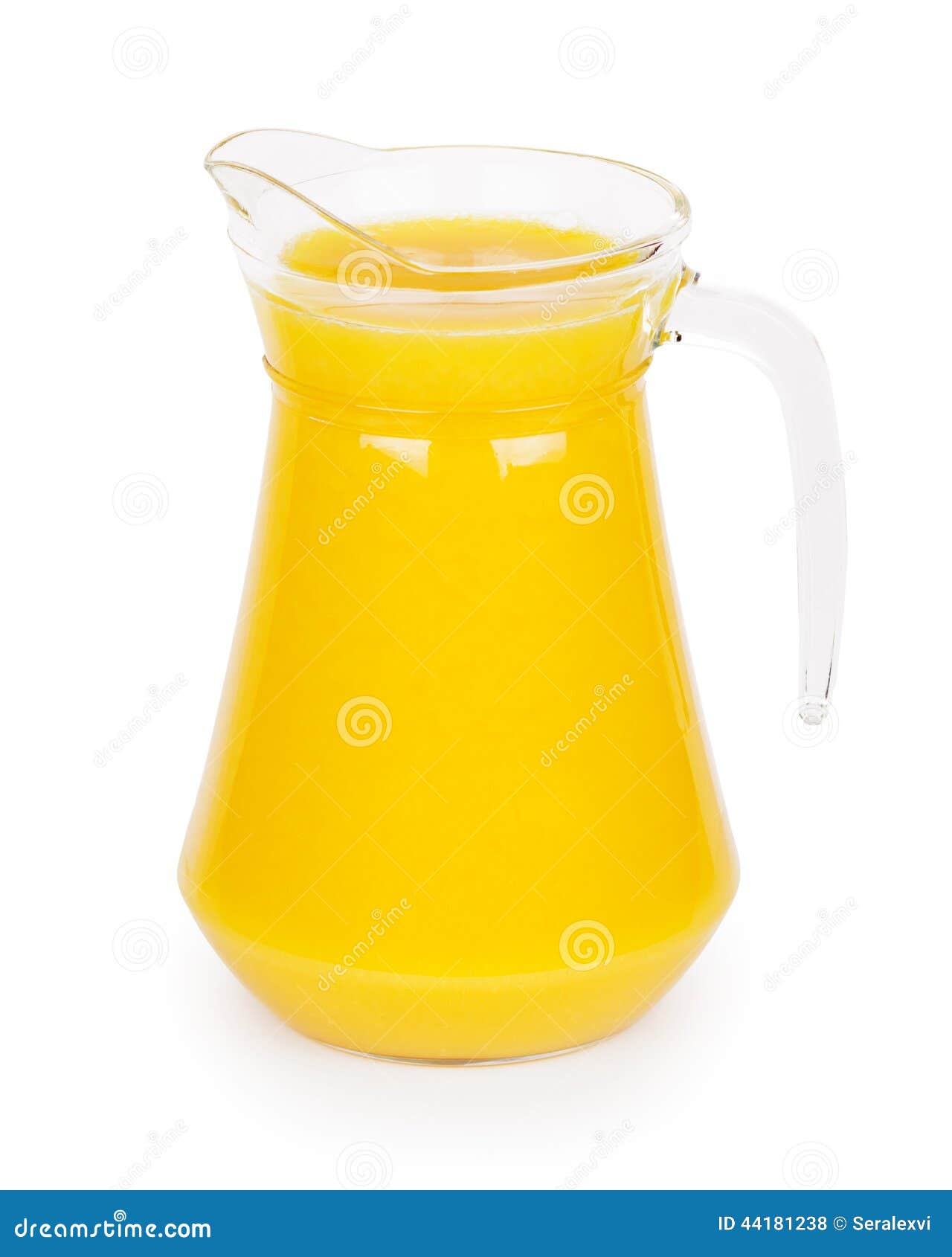 Jus D'orange Frais Dans Le Broc Photo stock - Image du vivacité ...
