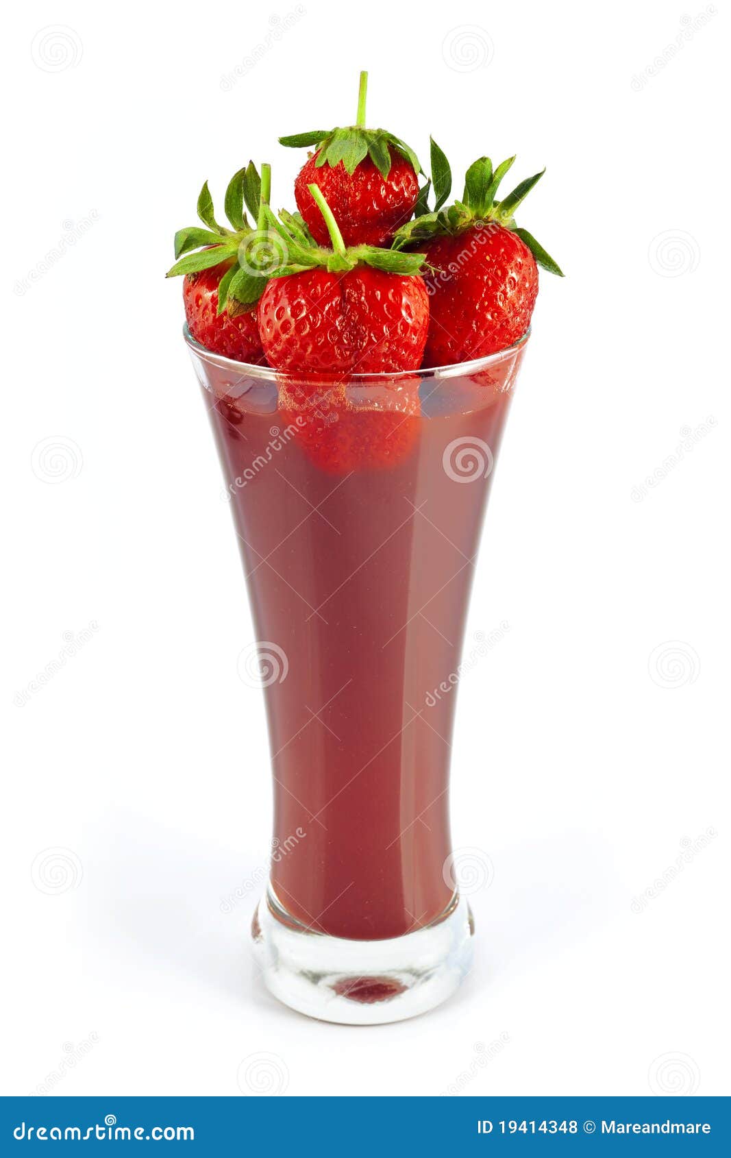 Jus de fraise photo stock. Image du durée, manger, rafraîchissement ...