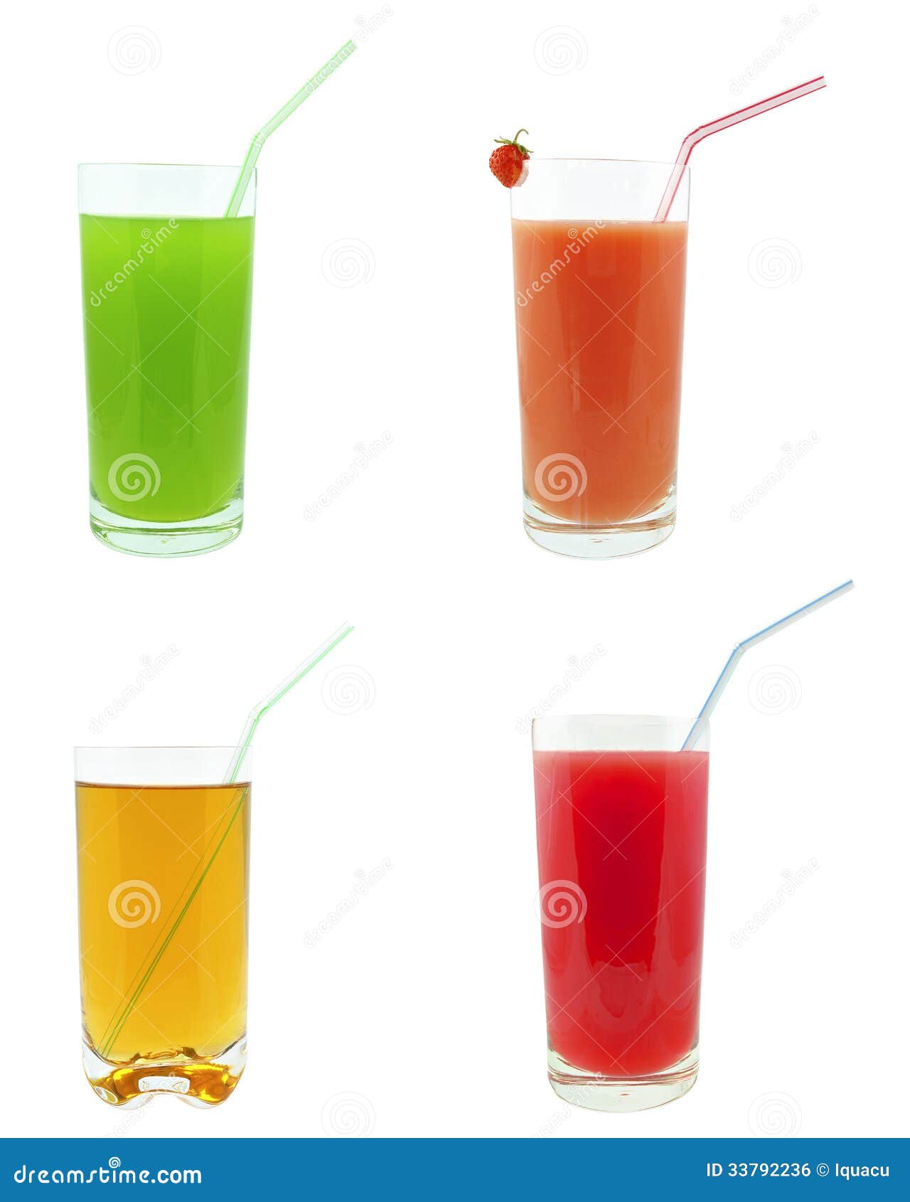 Jus de fruit photo stock. Image du froid, fraise, fruité - 33792236