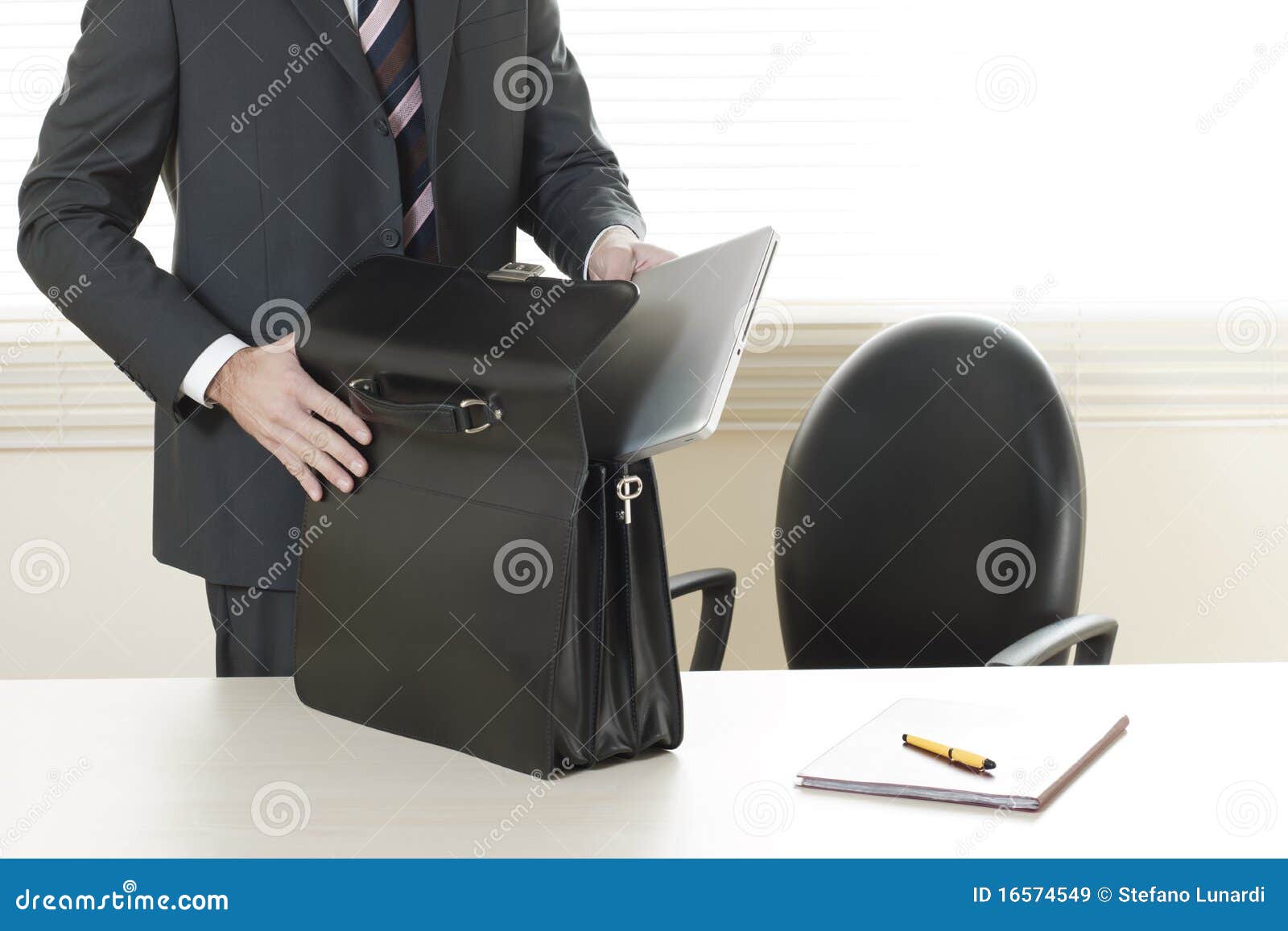 Just arrived in the office stock image. Image of male - 16574549