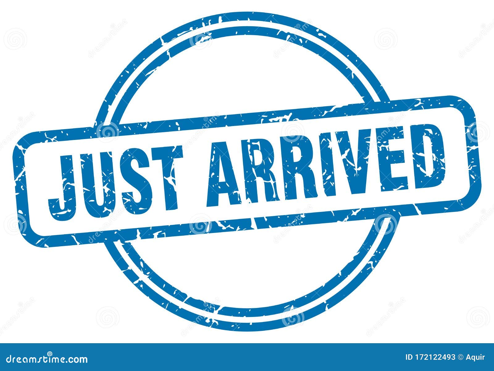 Just Arrived Stamp. Just Arrived Round Grunge Sign Stock Vector ...