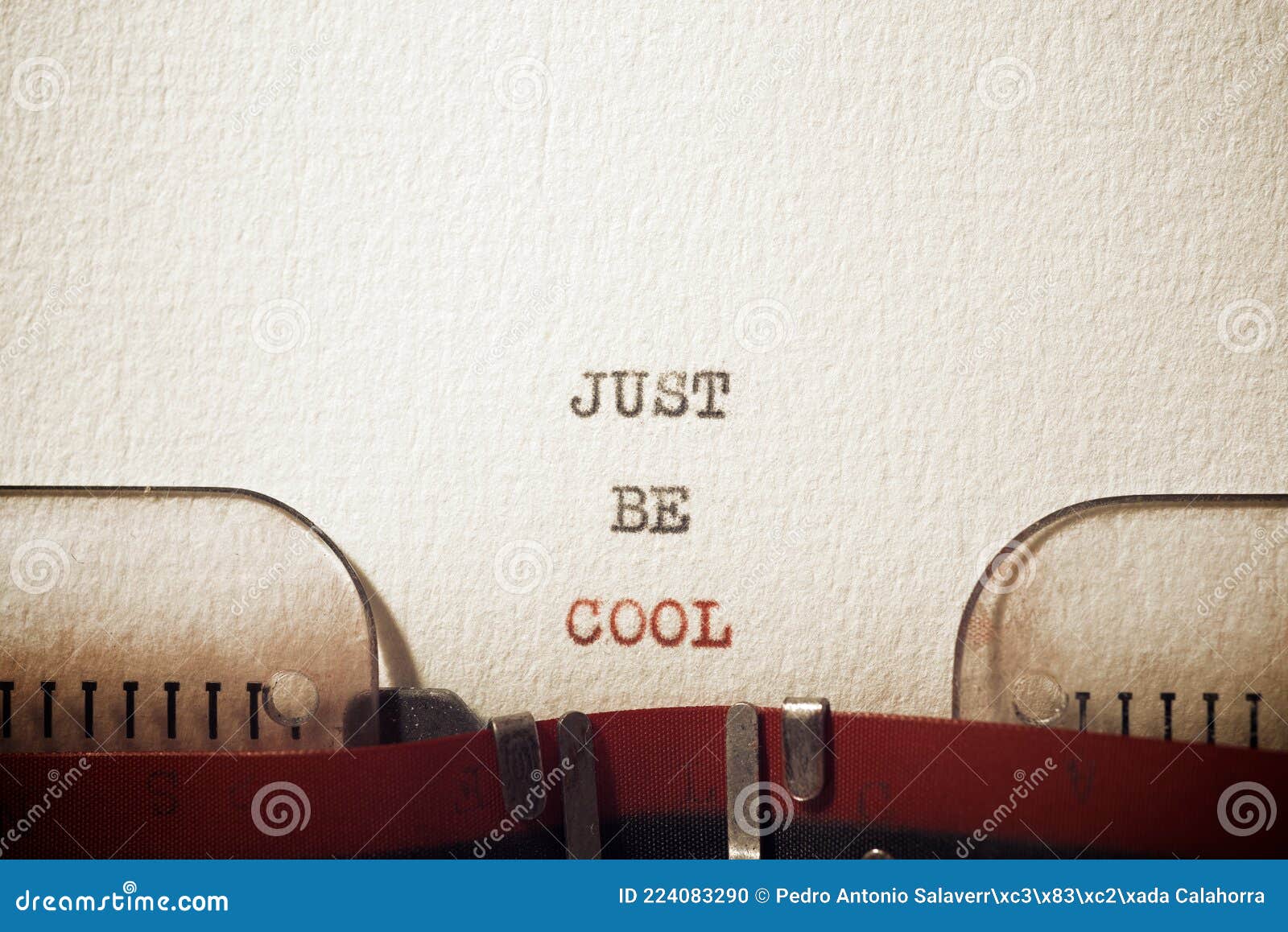 Just be cool stock photo. Image of genial, motivation - 224083290