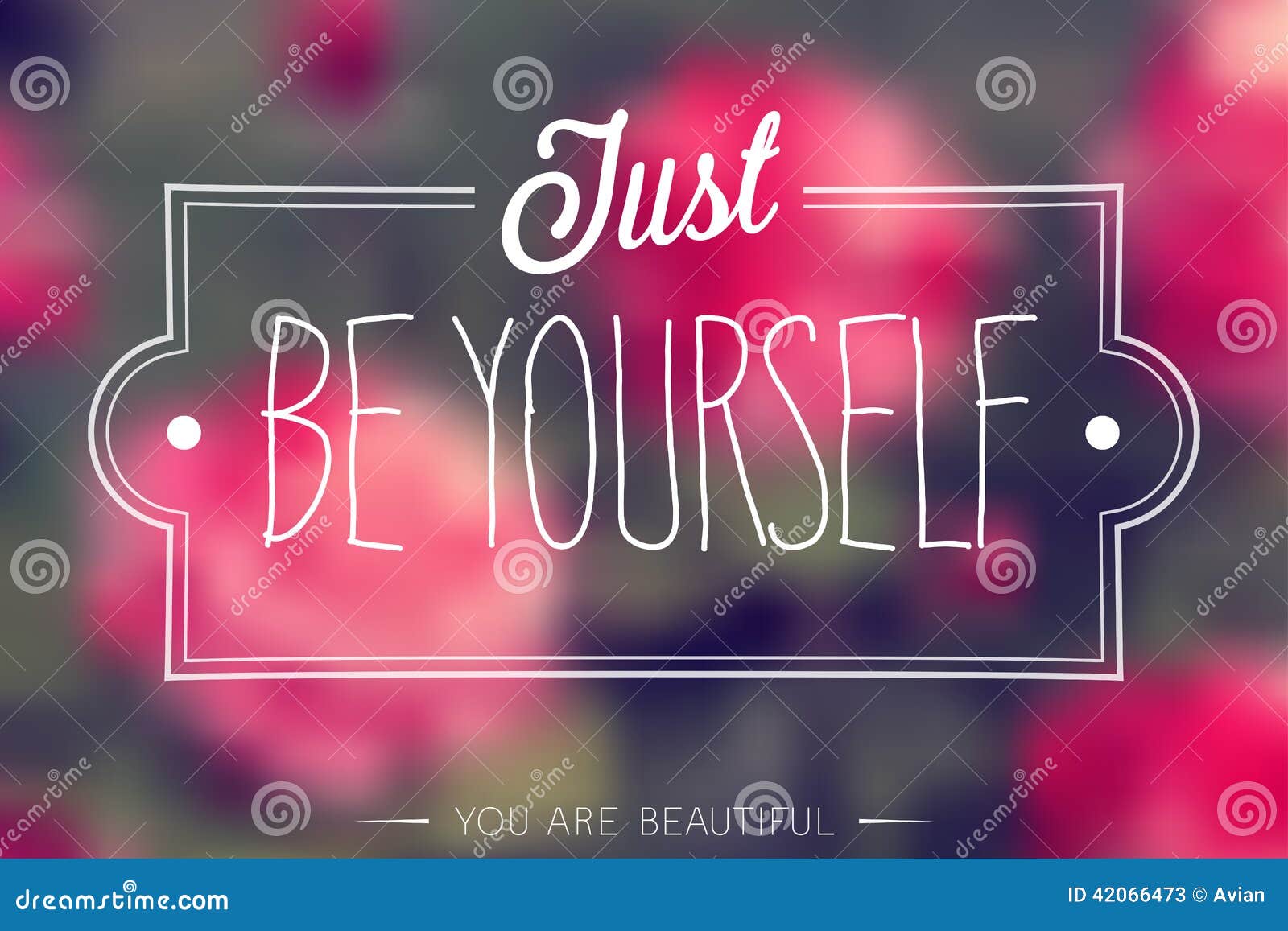 Just Be Yourself stock vector. Illustration of motivation - 42066473 Just Be Yourself stock vector. Illustration of motivation - 42066473