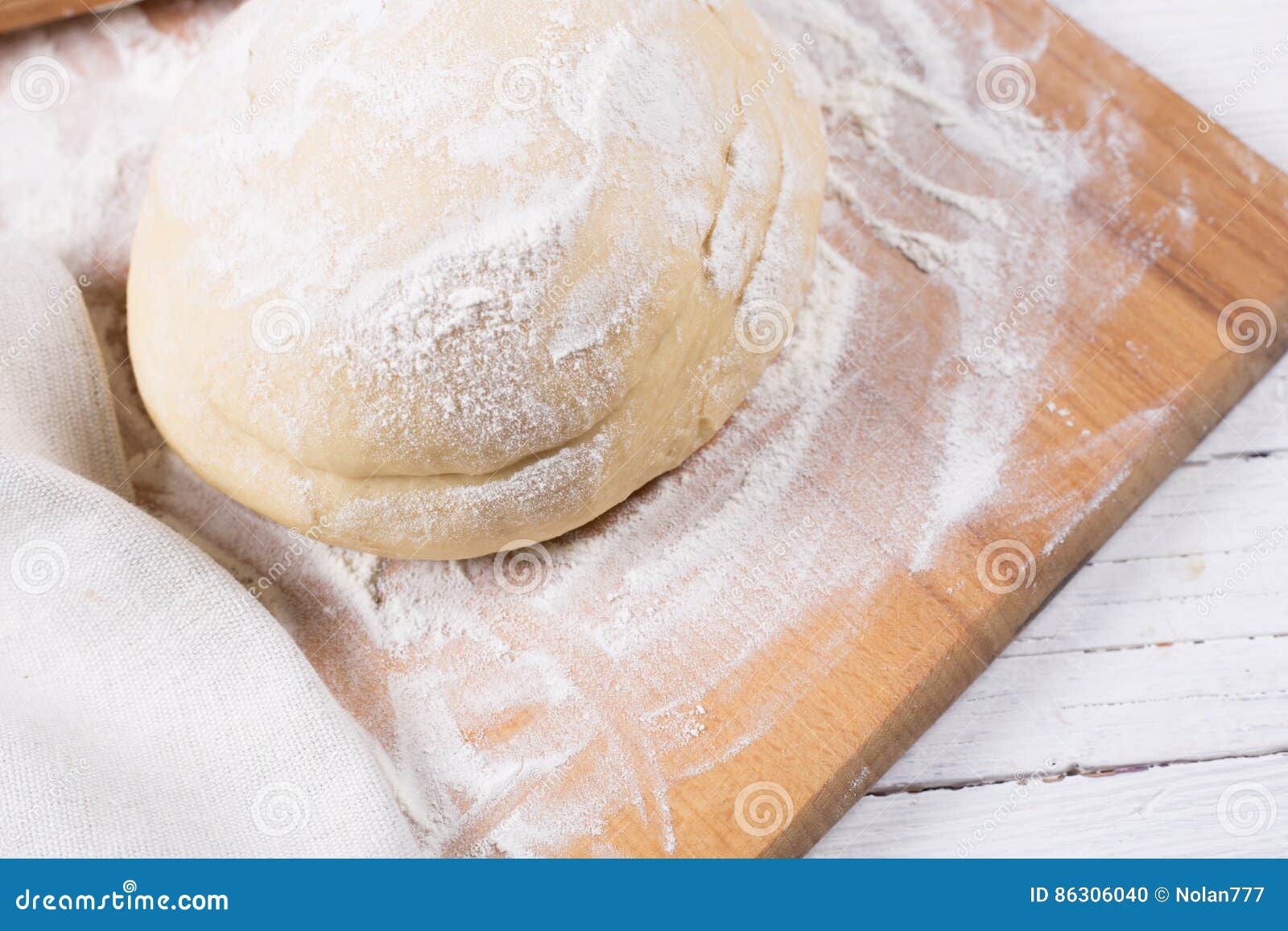 Just cooked dough stock photo. Image of homemade, fast - 86306040