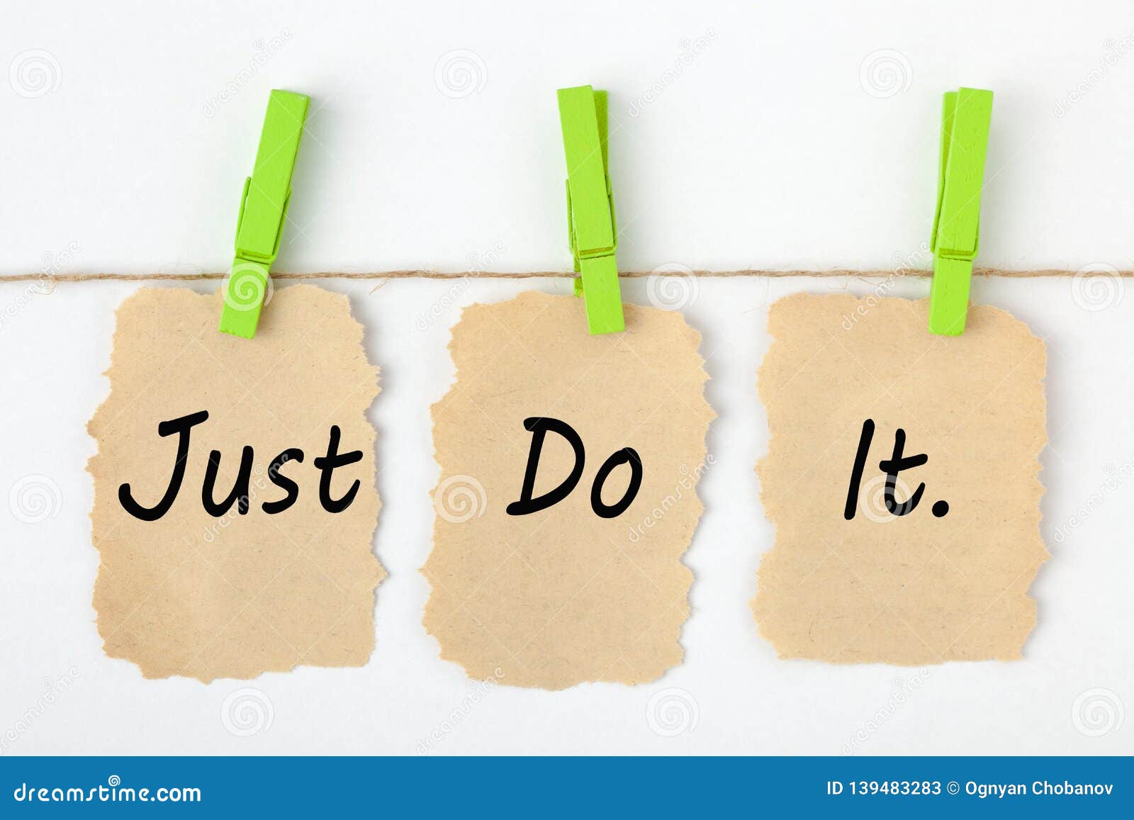 Just Do it Concept stock illustration. Illustration of leadership ...
