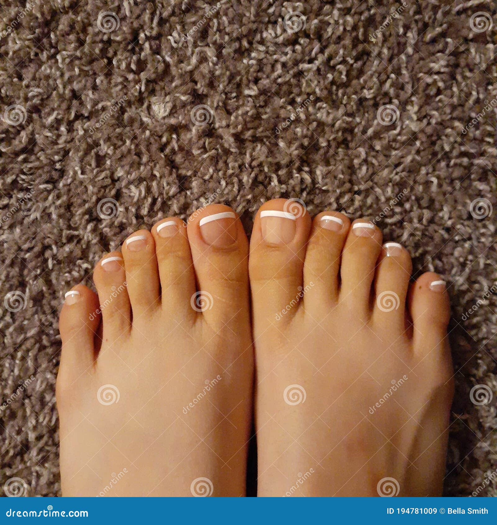 Just got toes done!â™¡ stock image. Image of toes, feetlovers - 194781009