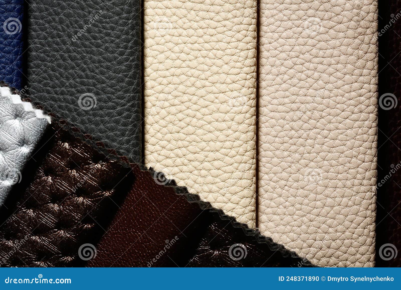 Just Great Leatherette Texture in Strict Colours. Stock Photo - Image ...