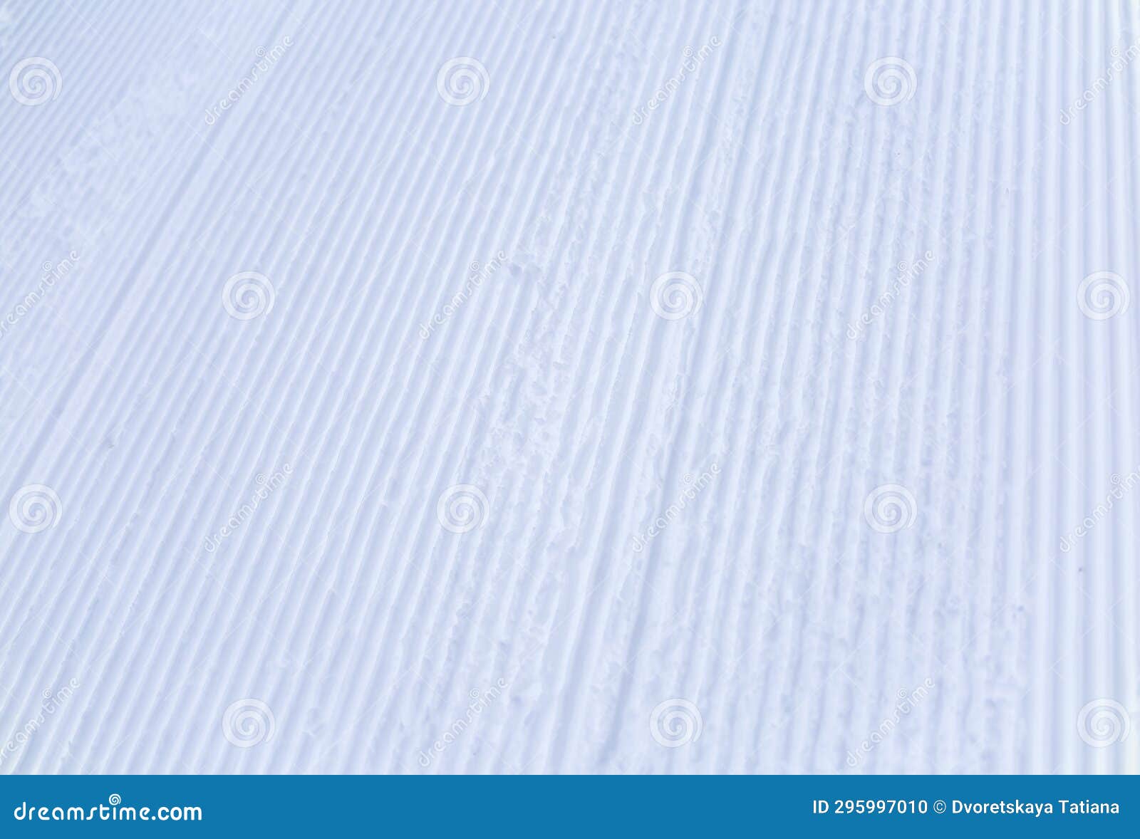 Just Groomed Empty Ski Run Close-up As a Background Stock Photo - Image ...