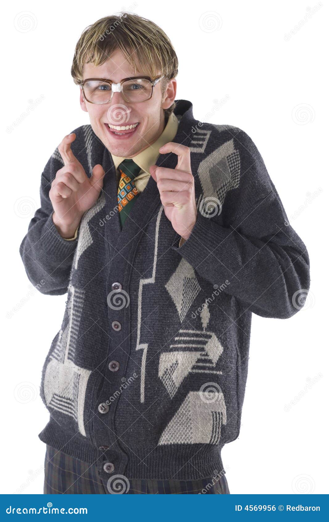 Just a little bit stock photo. Image of pose, funny, cheer - 4569956