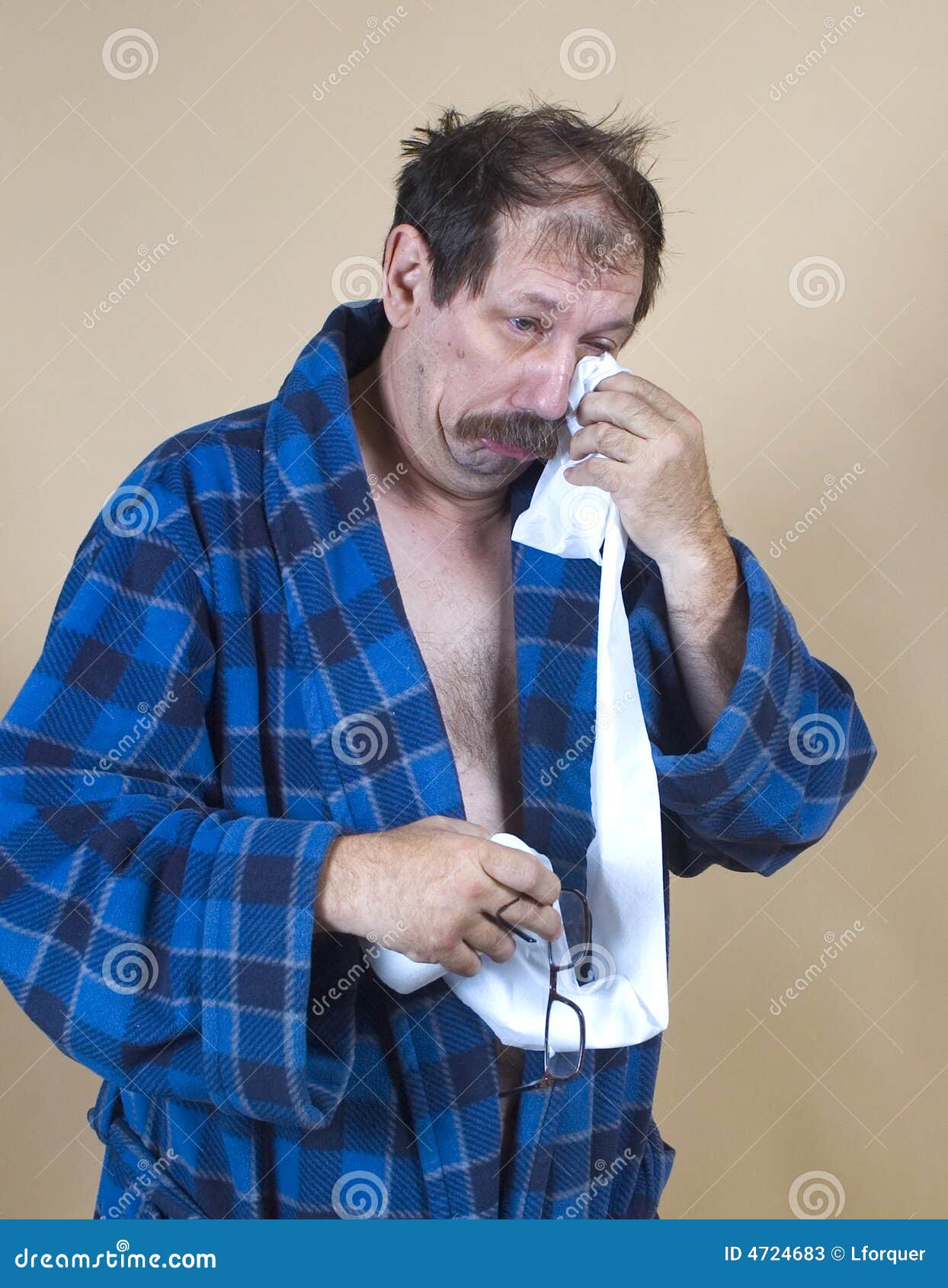 Just a little bit sad stock image. Image of awake, shave - 4724683