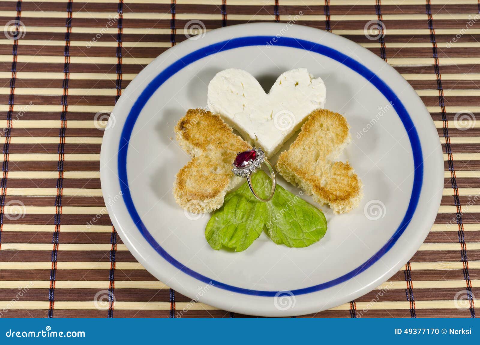 Just a Little Break of Romance Stock Photo - Image of holidays, cheese ...