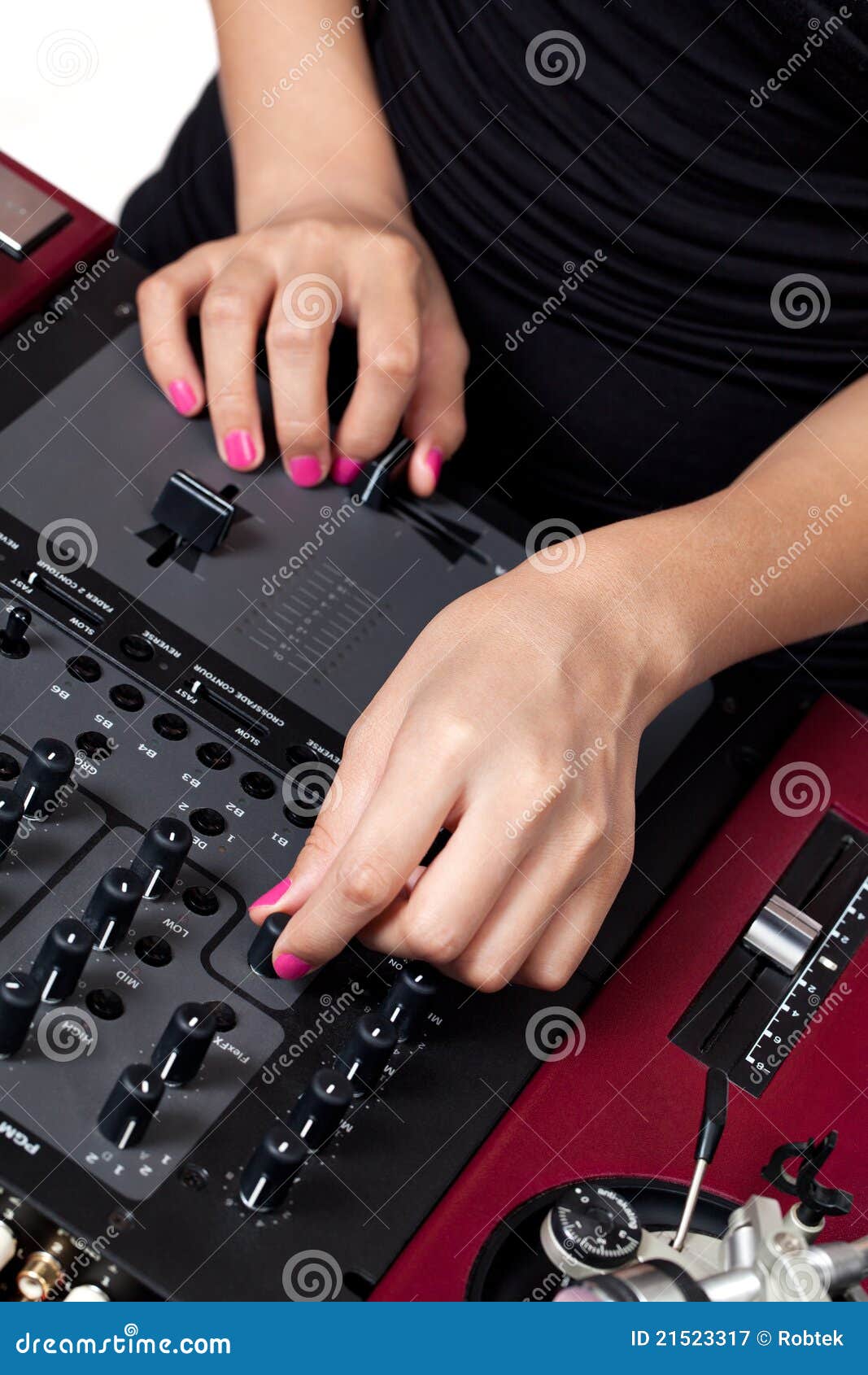 Just a little tweak stock image. Image of fingers, mixing - 21523317