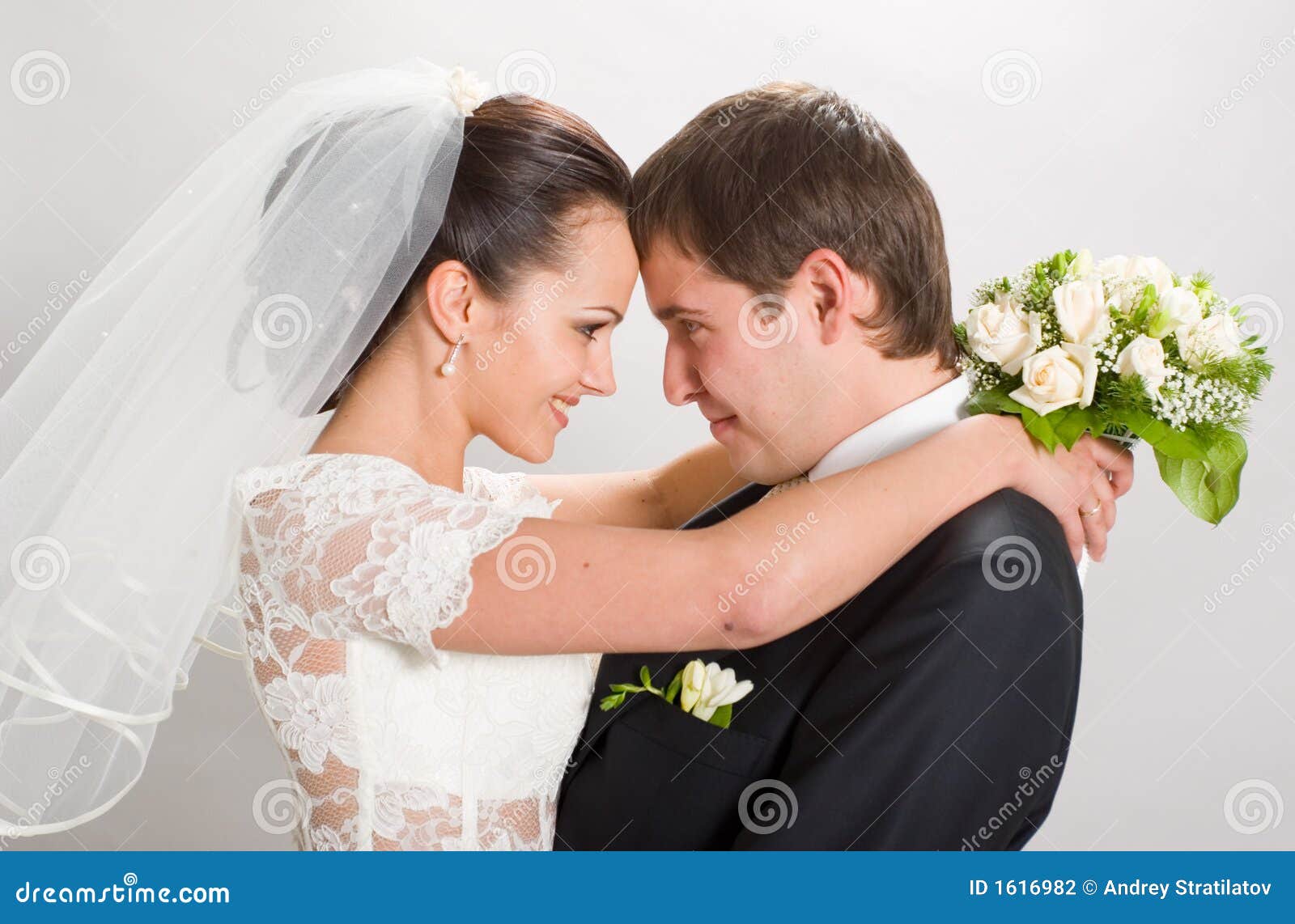 Just married. stock photo. Image of people, boyfriend - 1616982