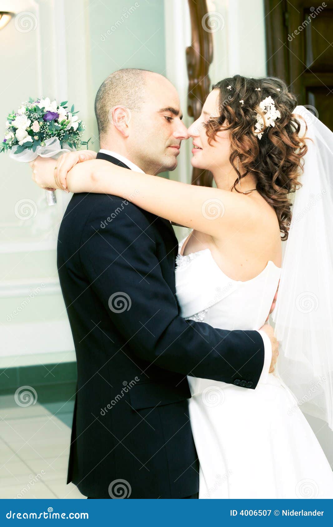 Just married stock image. Image of cute, happiness, engagement - 4006507