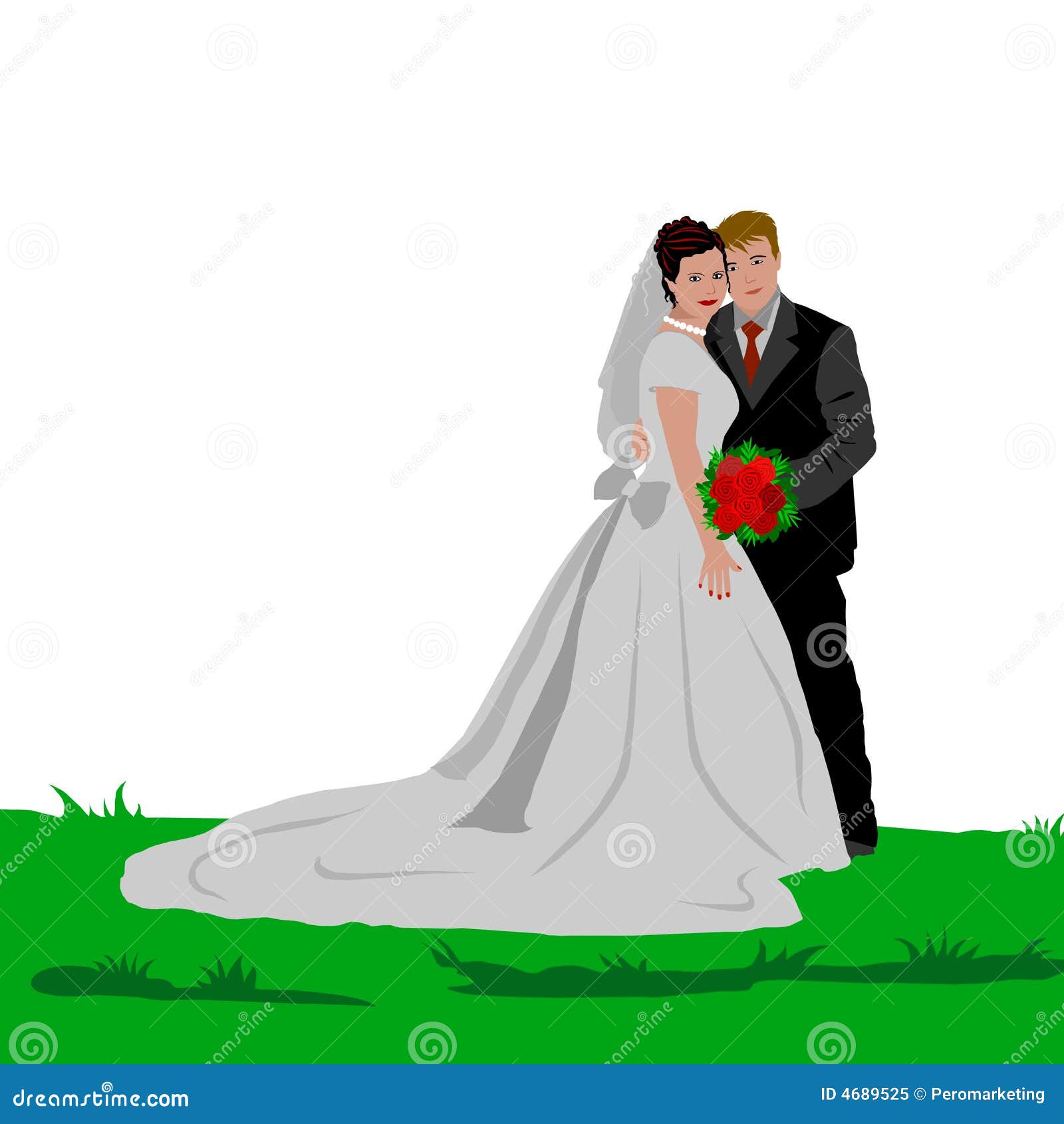 Band Holding Wedding Stock Illustrations – 8 Band Holding Wedding Stock ...