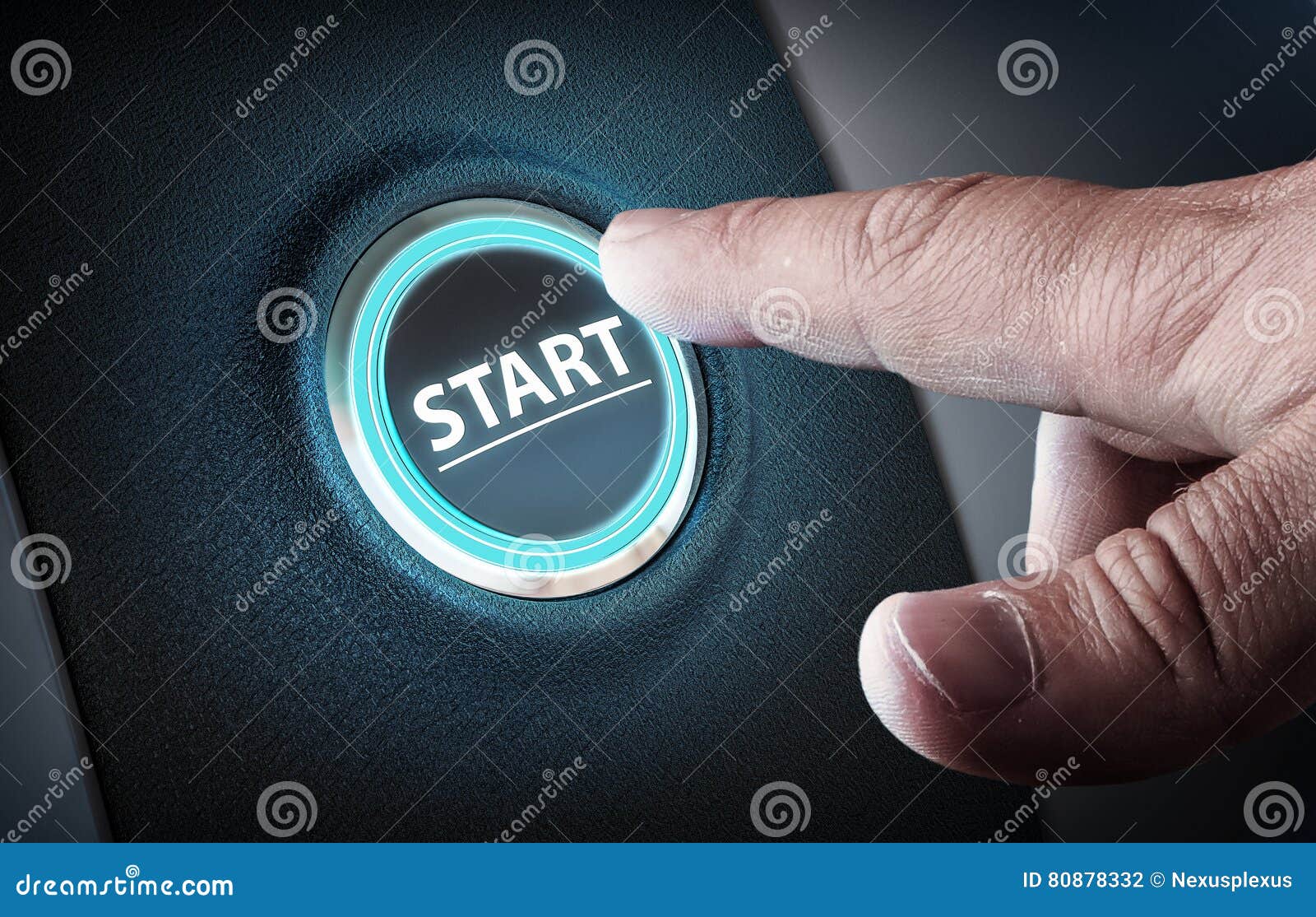 Just Push the Button . Mixed Media Stock Photo - Image of switch, light ...