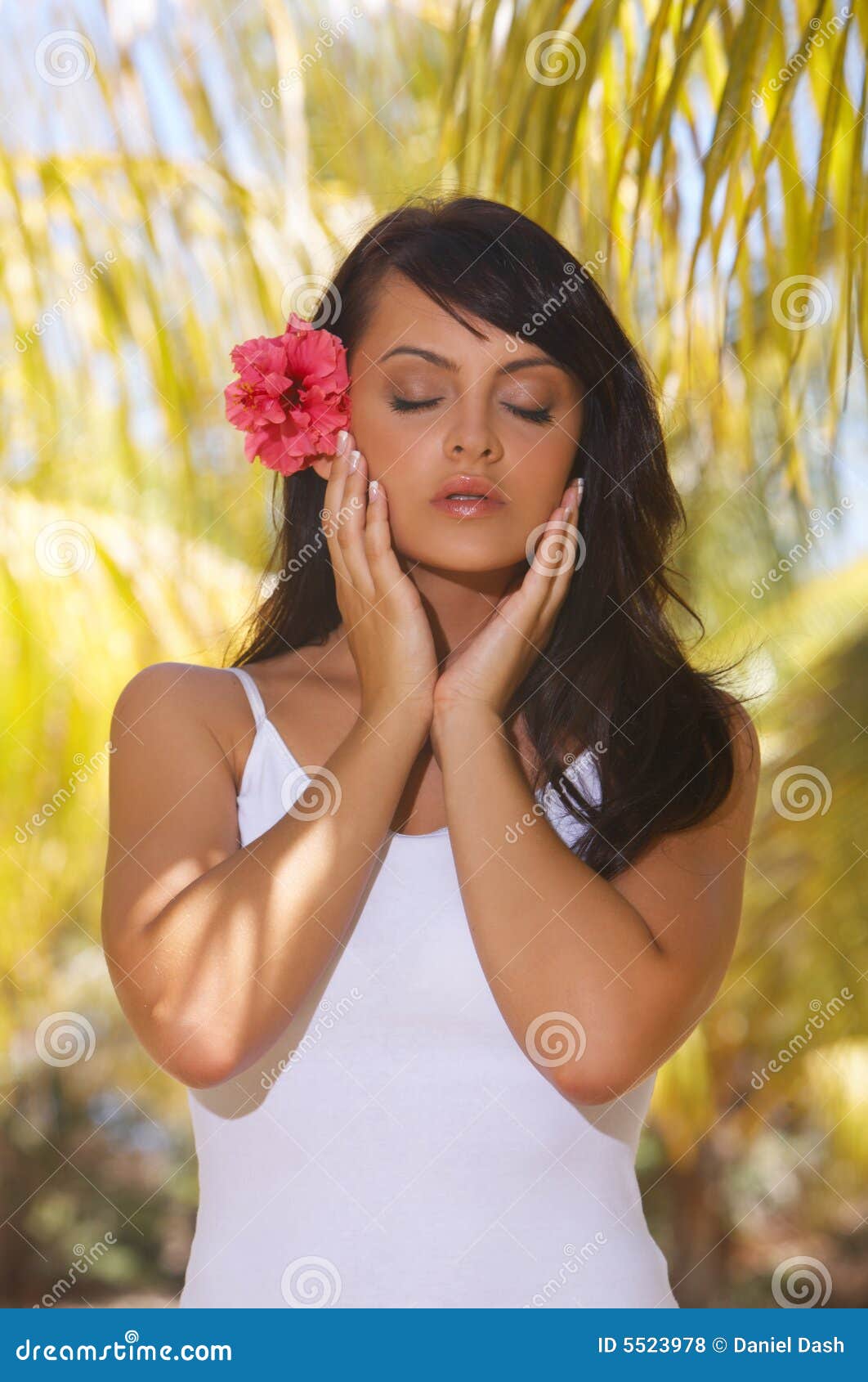 Just Relax stock photo. Image of hair, grass, healthy - 5523978
