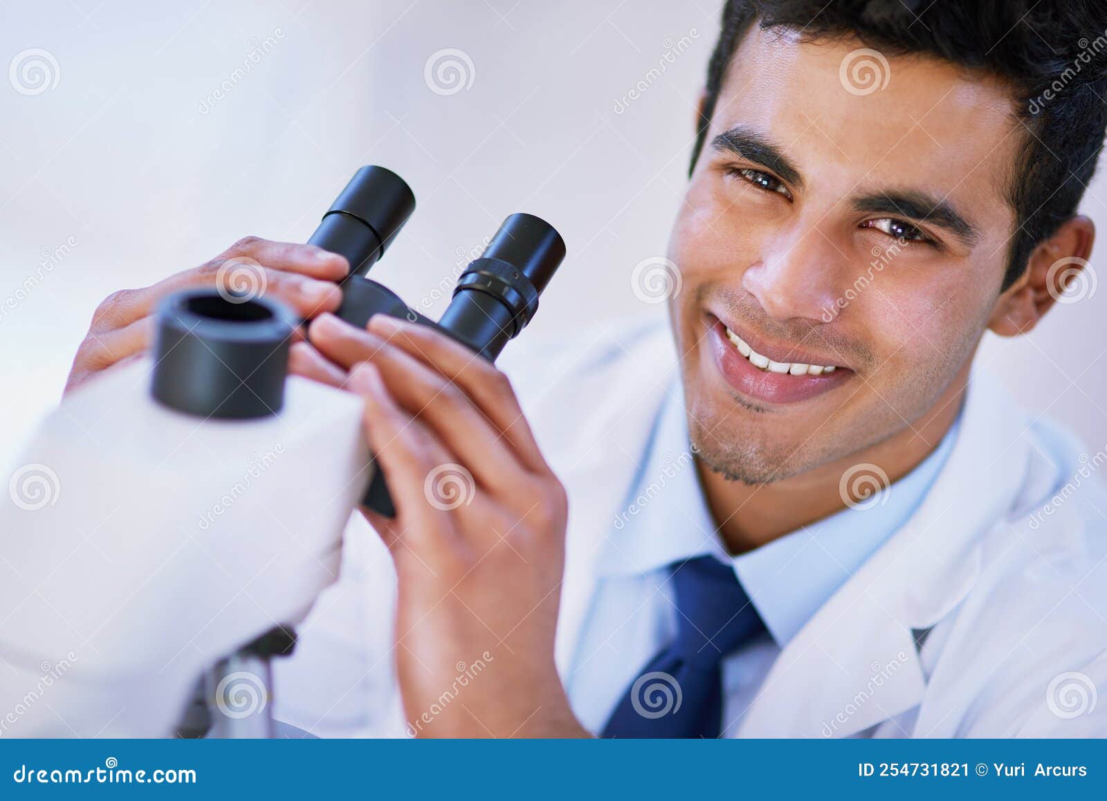 Just the Results I Was Looking for. Portrait of a Smiling Lab ...